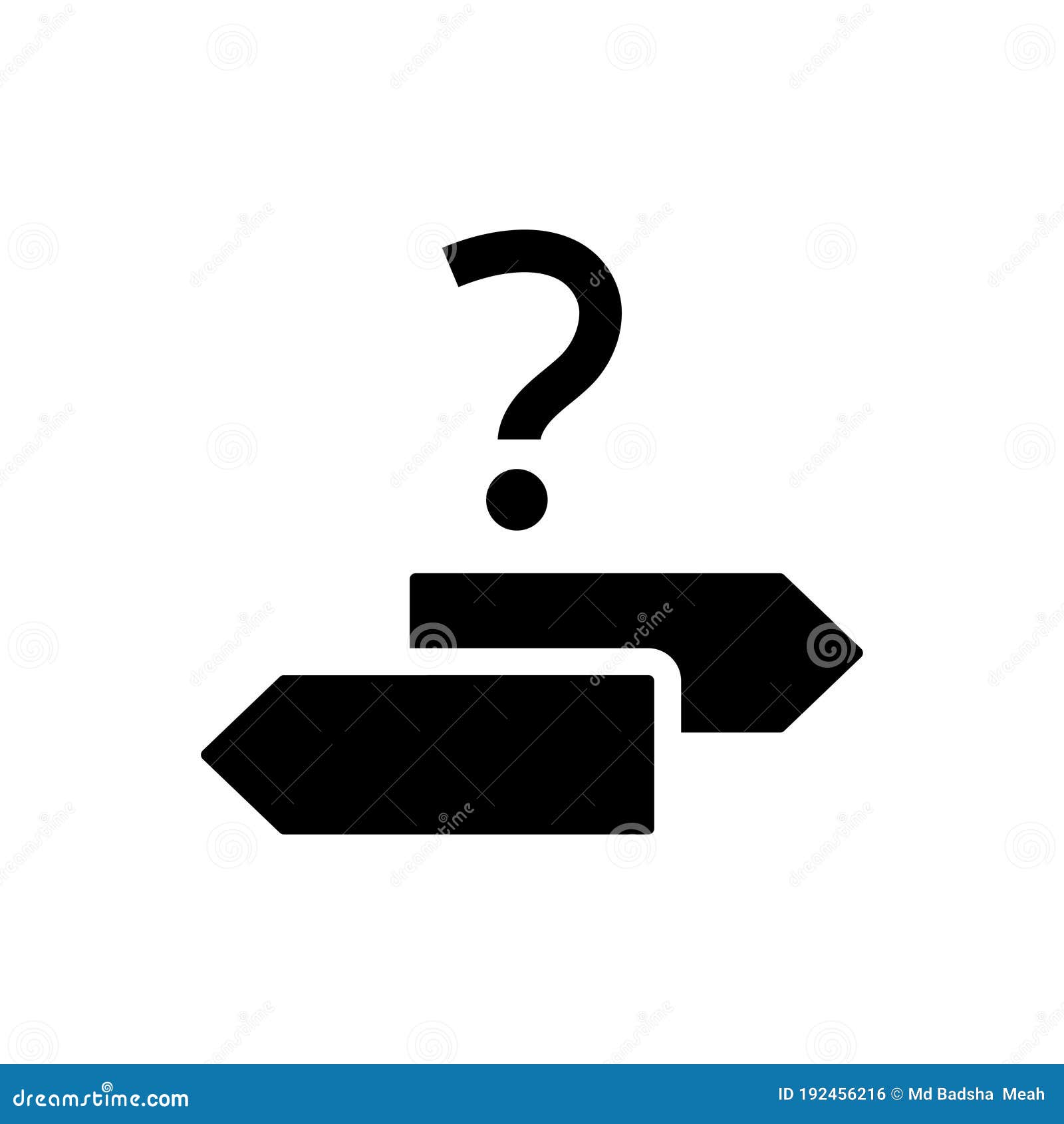 Icono de inconstancia ilustración del vector. Ilustración de vector ...