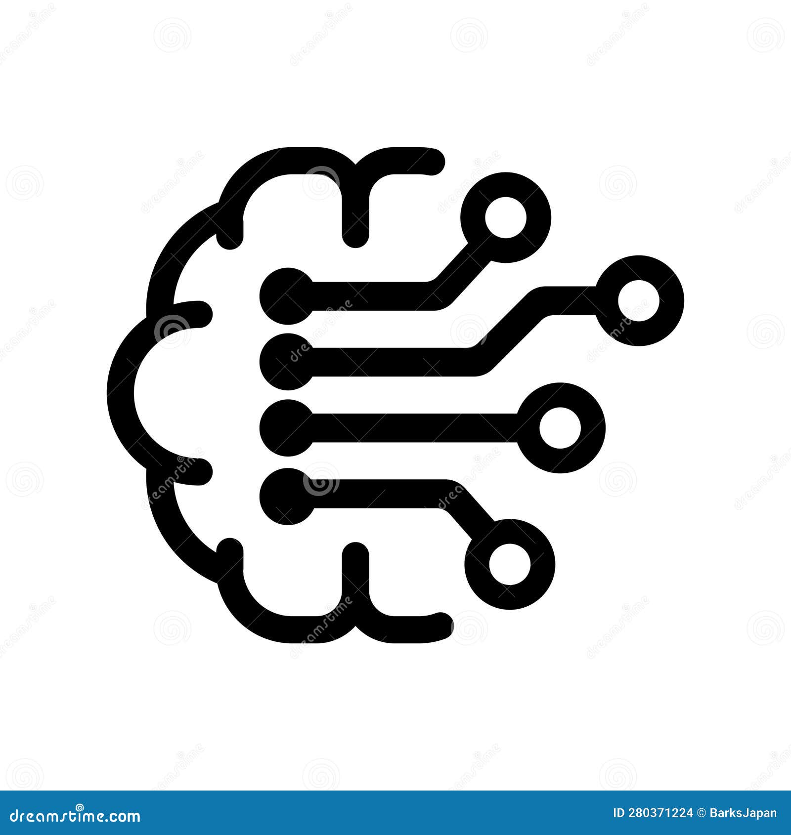 Icono De Inteligencia Artificial Ai Ilustración del Vector ... Icono De Inteligencia Artificial Ai Ilustración del Vector ...