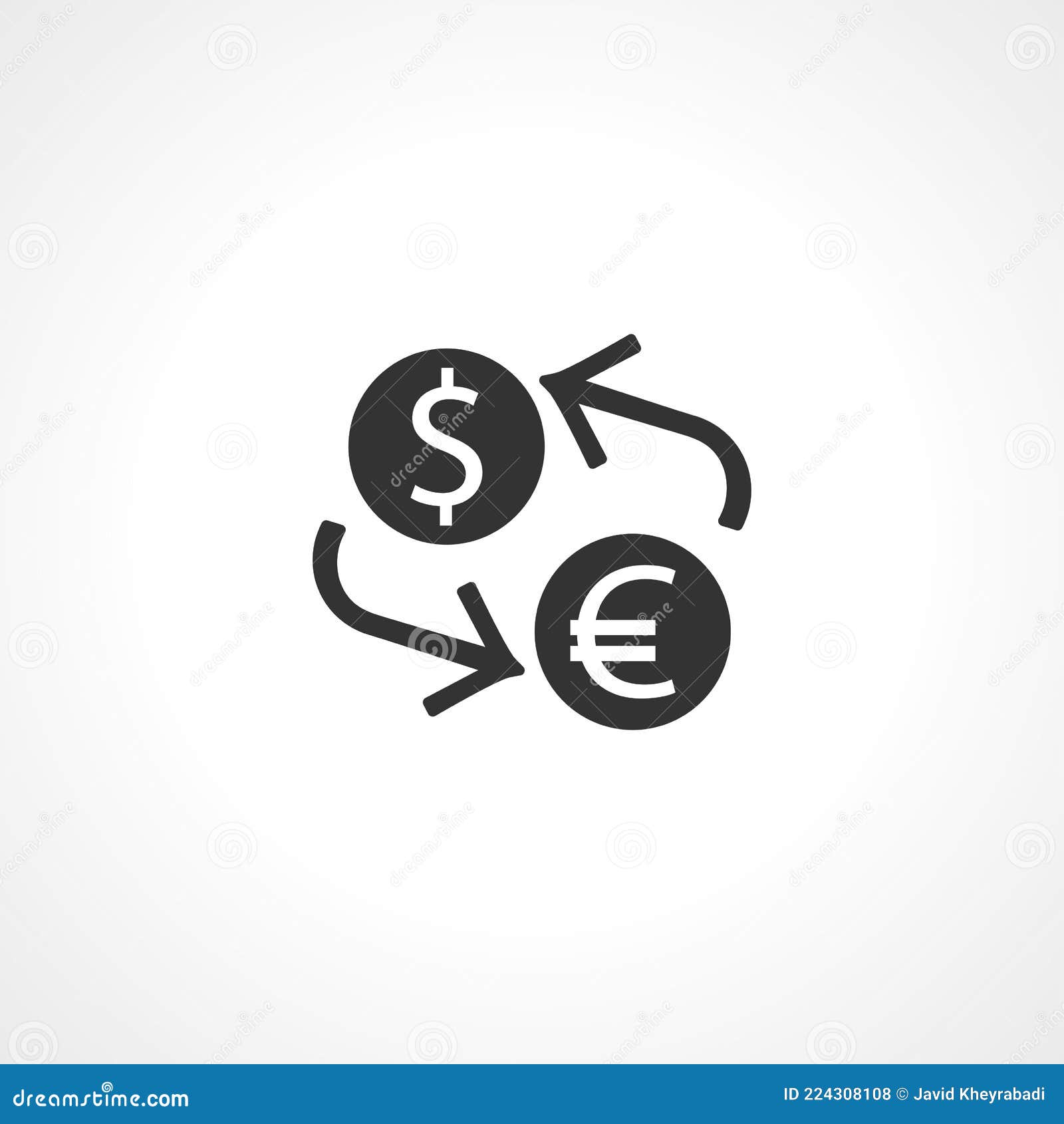 Icono De Intercambio. Icono Simple De Intercambio Ilustración del ...