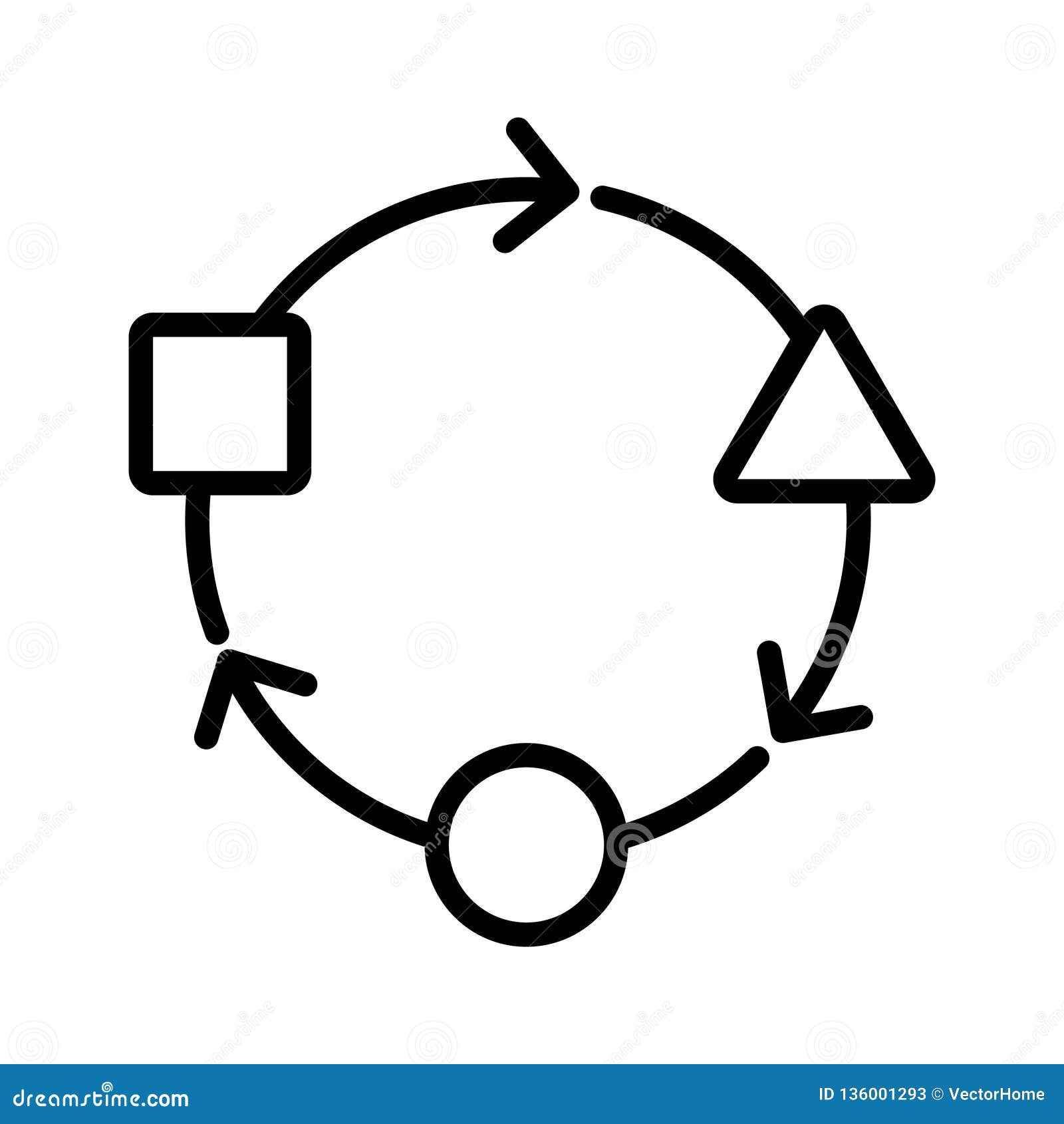 Icono De La Adaptación, Ejemplo Del Vector Ilustración del Vector ...