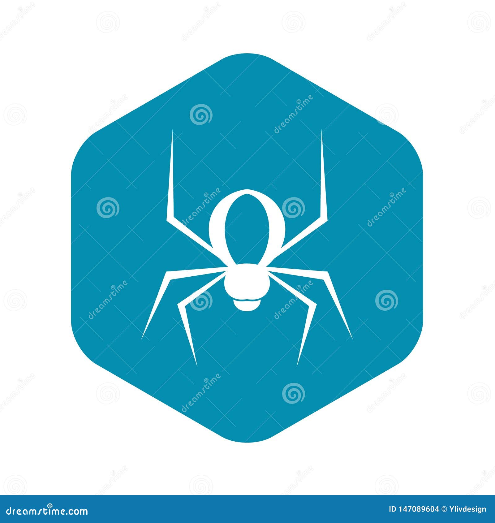 Icono De La Ara?a, Estilo Simple Ilustración del Vector - Ilustración ...