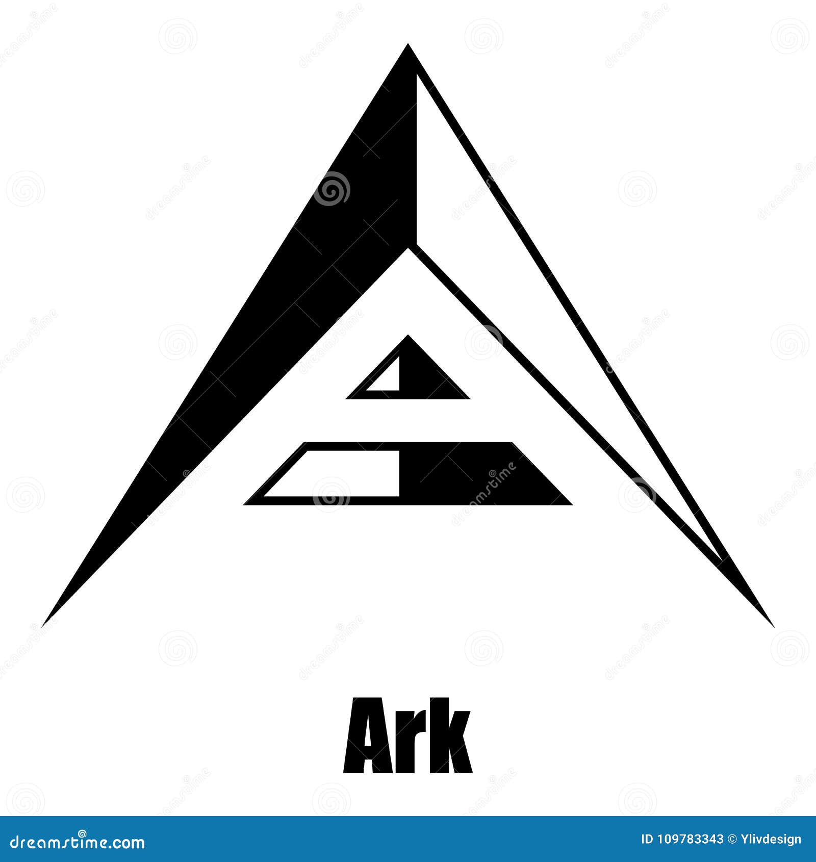 Icono De La Arca, Estilo Simple Ilustración del Vector - Ilustración de ...