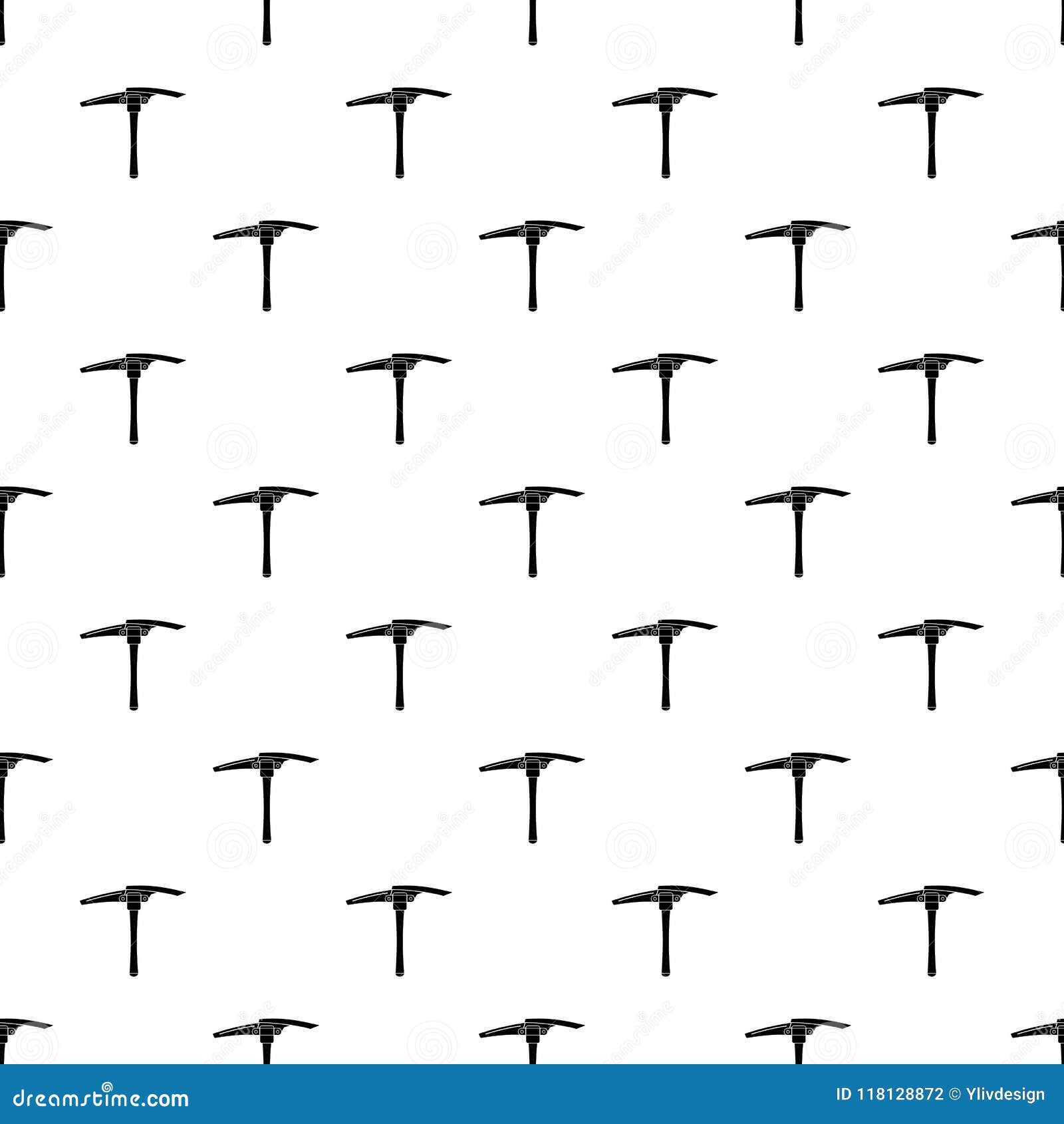 Icono De La Azada, Estilo Simple Ilustración del Vector - Ilustración ...