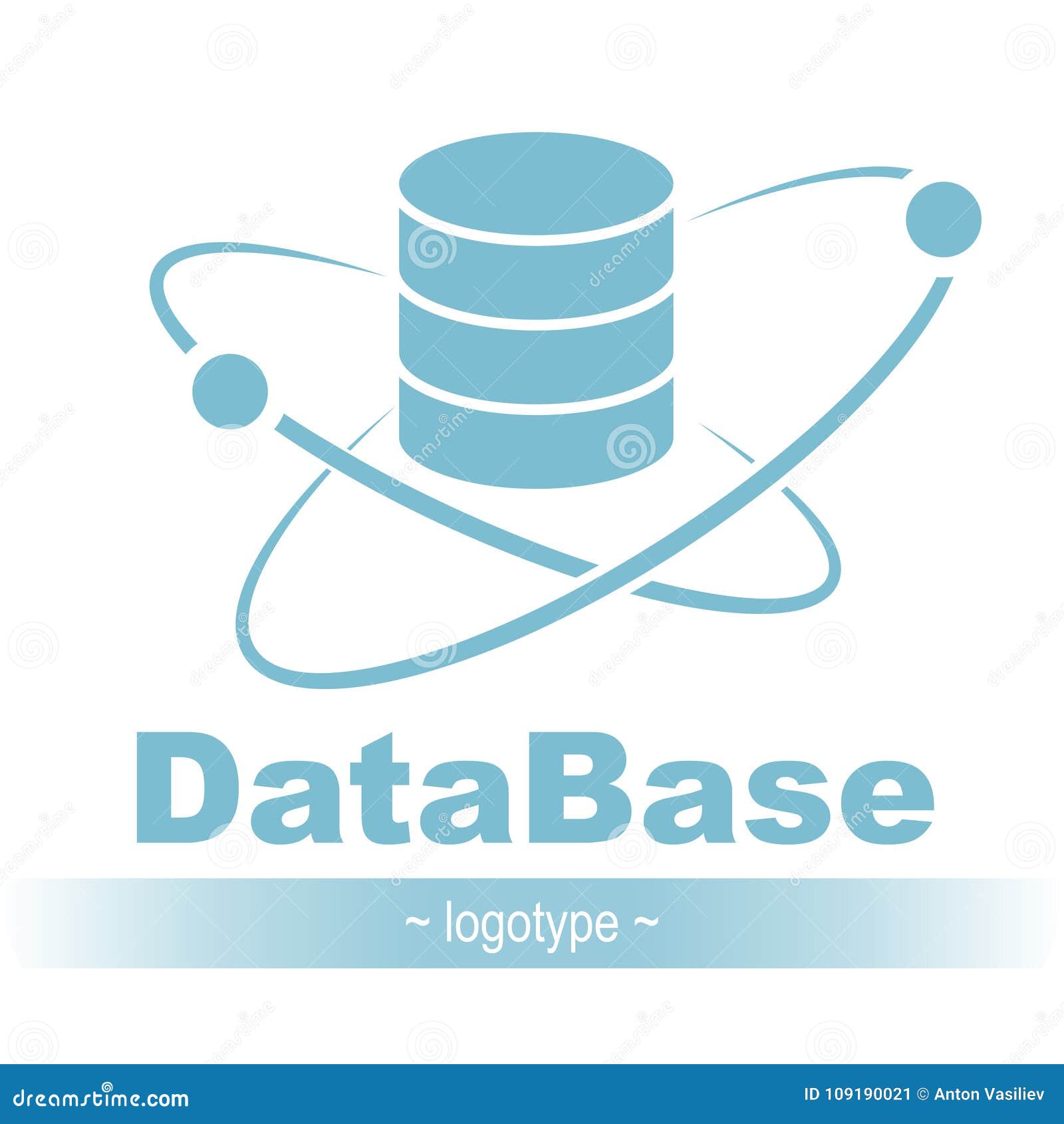 Icono De Base De Datos Plano Icono De Vector Plano De Modelo De Base