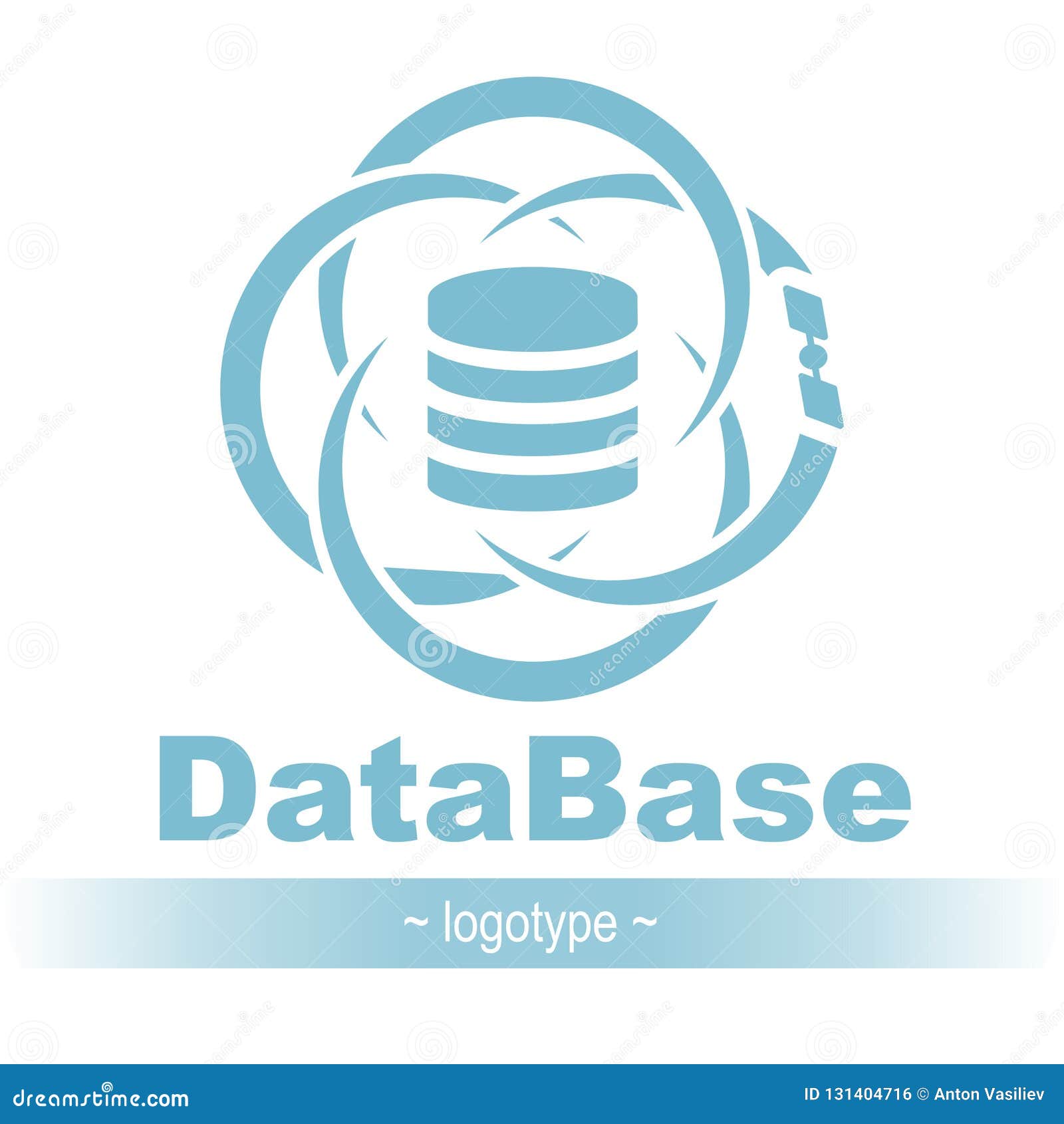 Icono De La Base De Datos Logotipo Plano Simple De La Base De Datos ...