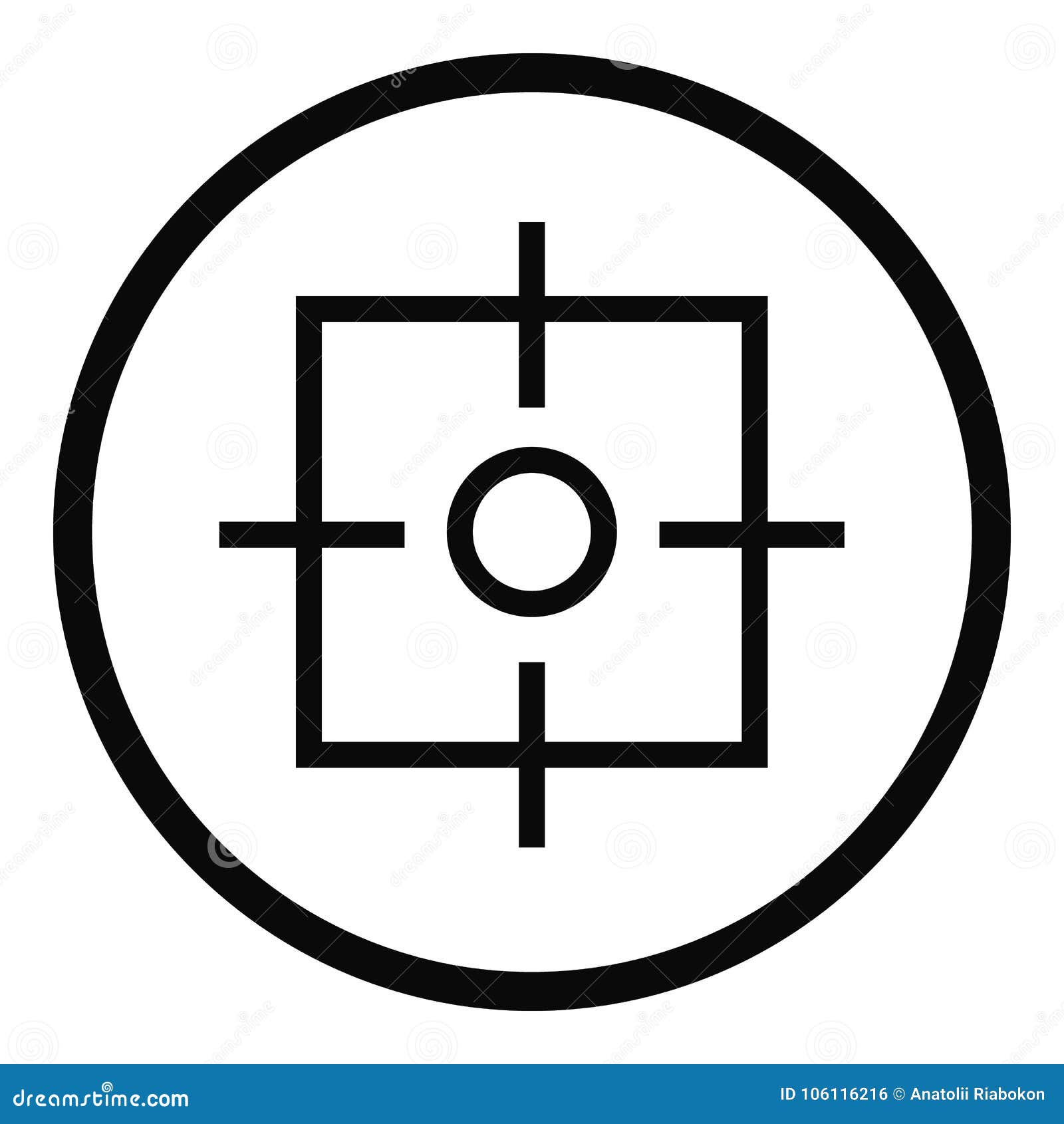 Icono De La Blanco, Estilo Simple Ilustración del Vector - Ilustración ...