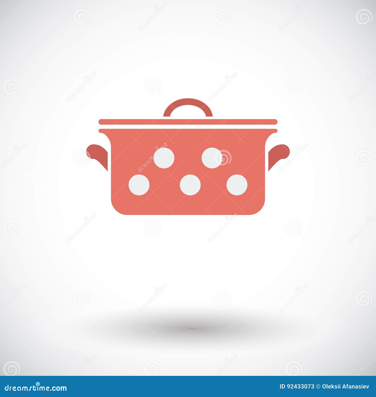 Icono de la cacerola ilustración del vector. Ilustración de cocina ...