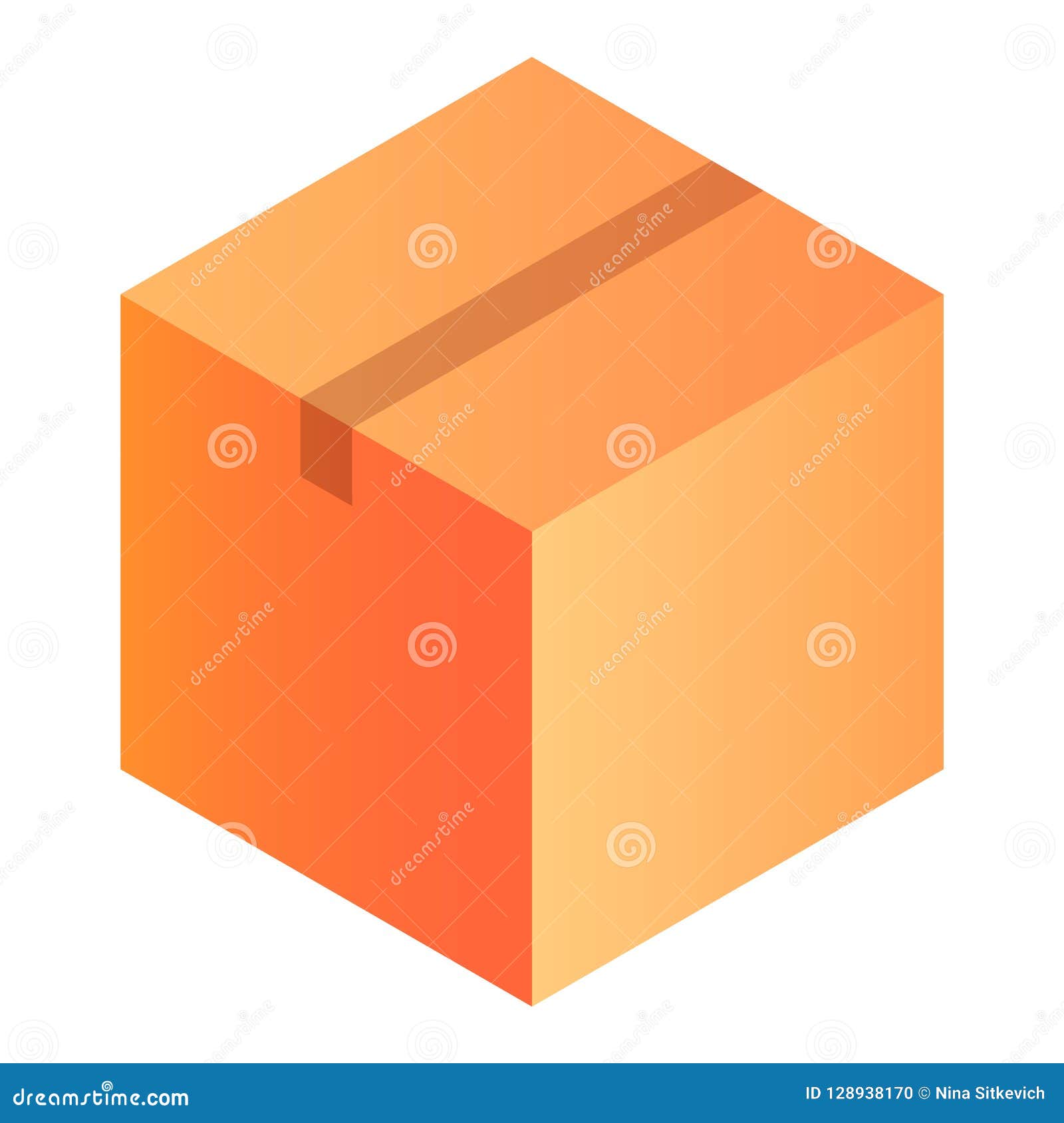 Icono De La Caja De Warehouse, Estilo Isométrico Ilustración del Vector - Ilustración de muestra ...