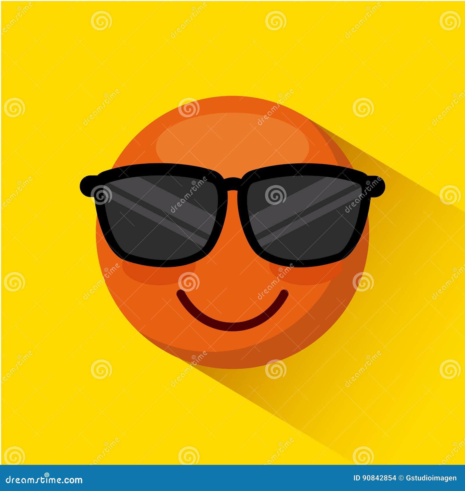 Icono De La Cara Del Emoticon Ilustración del Vector - Ilustración de ...