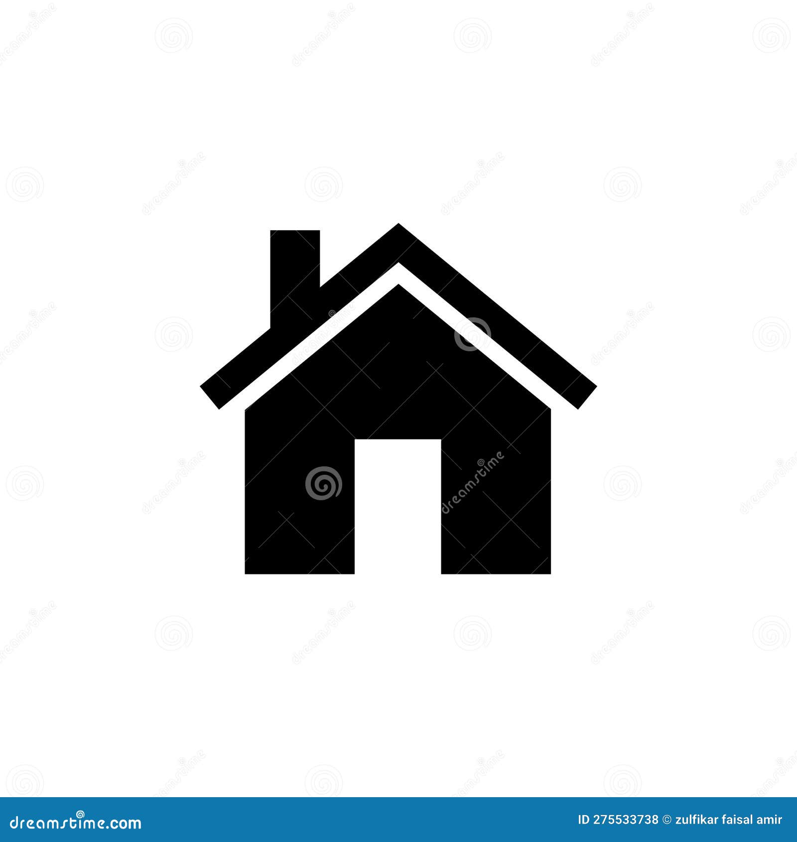 Icono De La Casa . Vector De Icono Del Hogar Ilustración del Vector ...