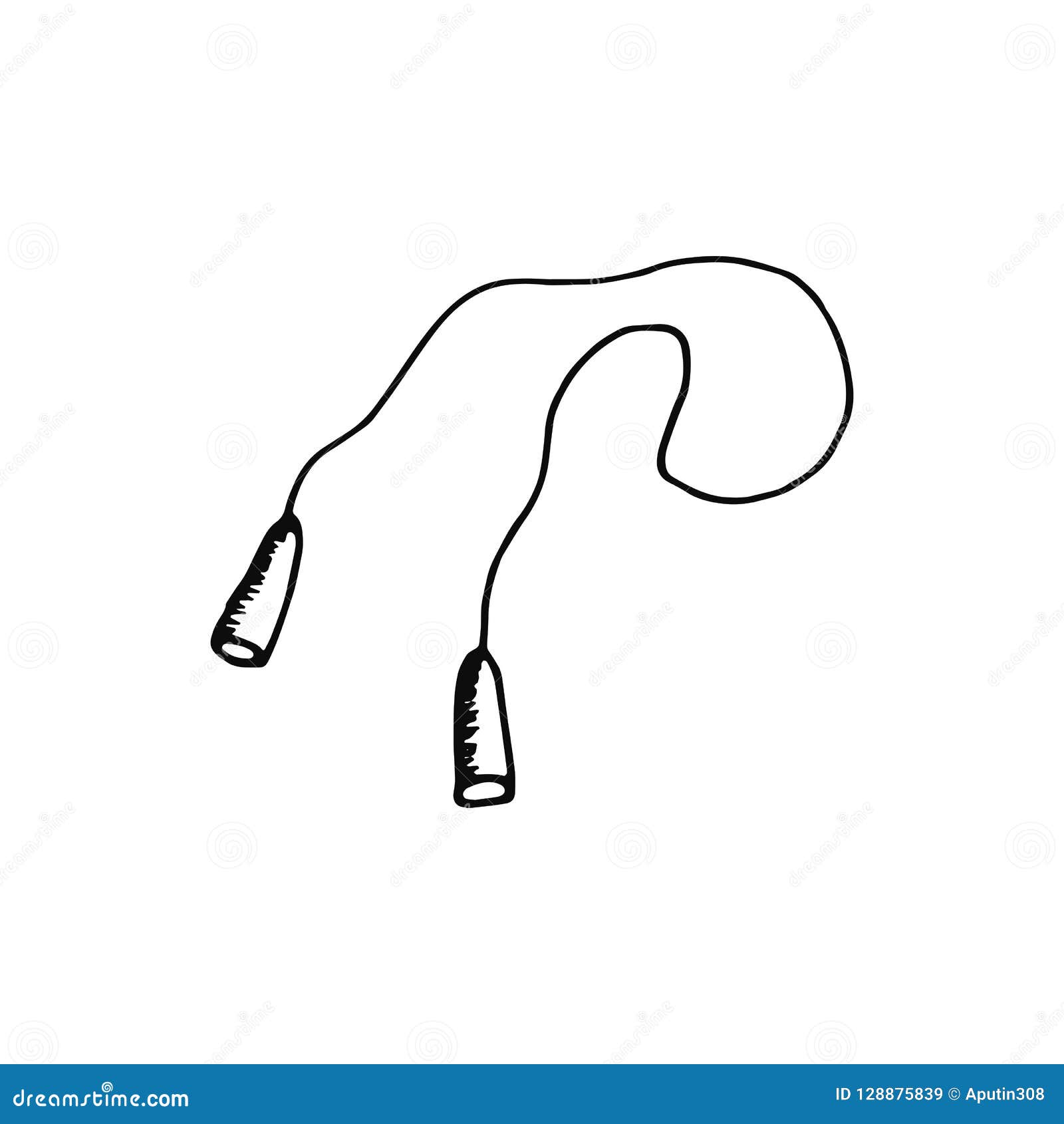 Icono De La Comba Objeto Aislado Bosquejo Ilustración del Vector ...