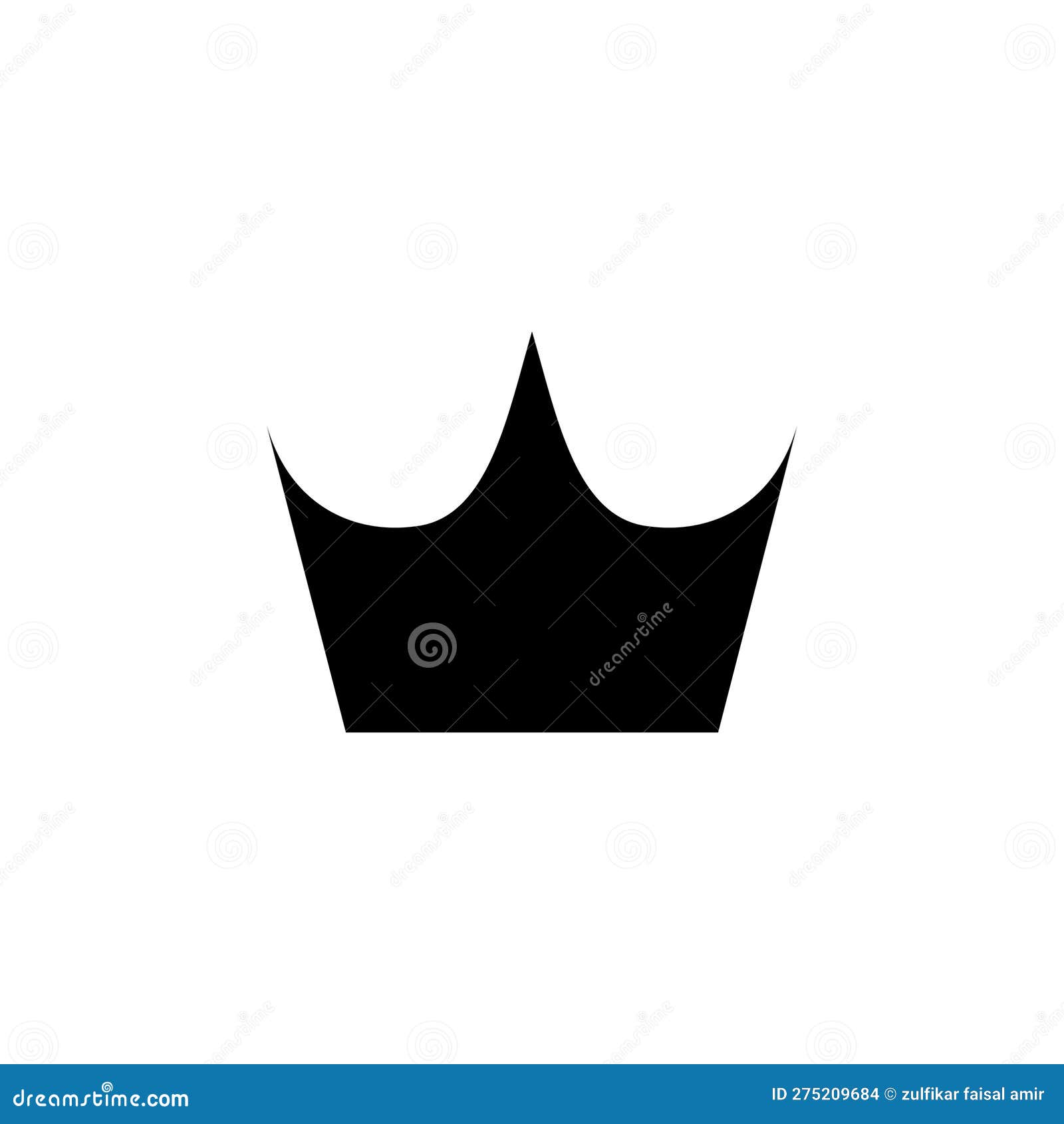 Icono De La Corona . Icono Del Vector De La Corona Ilustración del ...