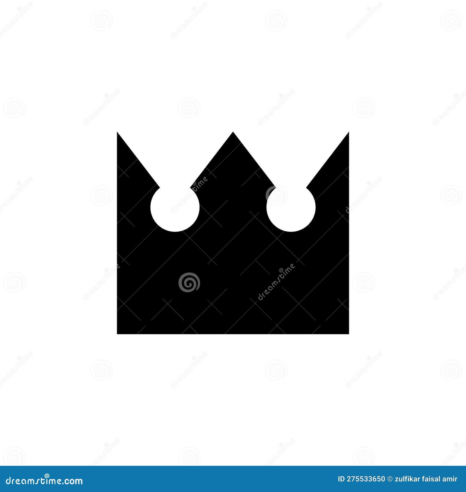 Icono De La Corona . Icono Del Vector De La Corona Ilustración del ...