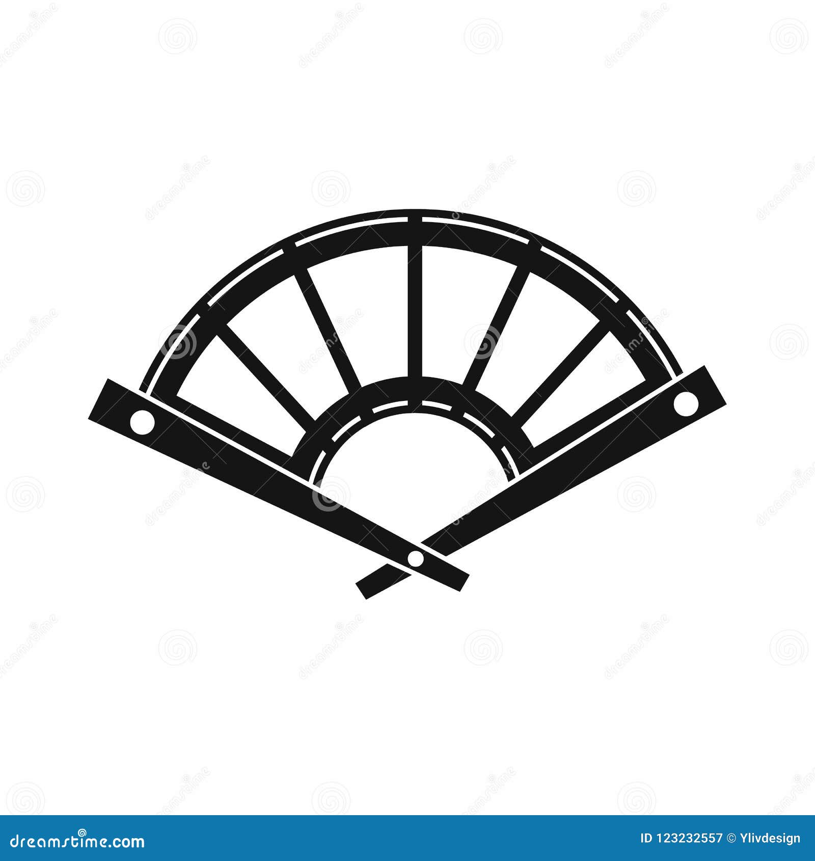 Icono De La Fan, Estilo Simple Stock de ilustración - Ilustración de ...