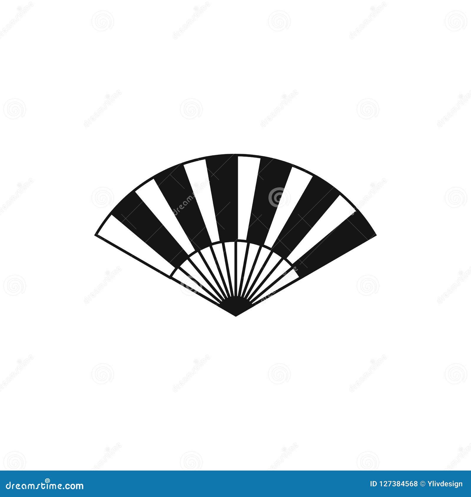 Icono De La Fan, Estilo Simple Stock de ilustración - Ilustración de ...