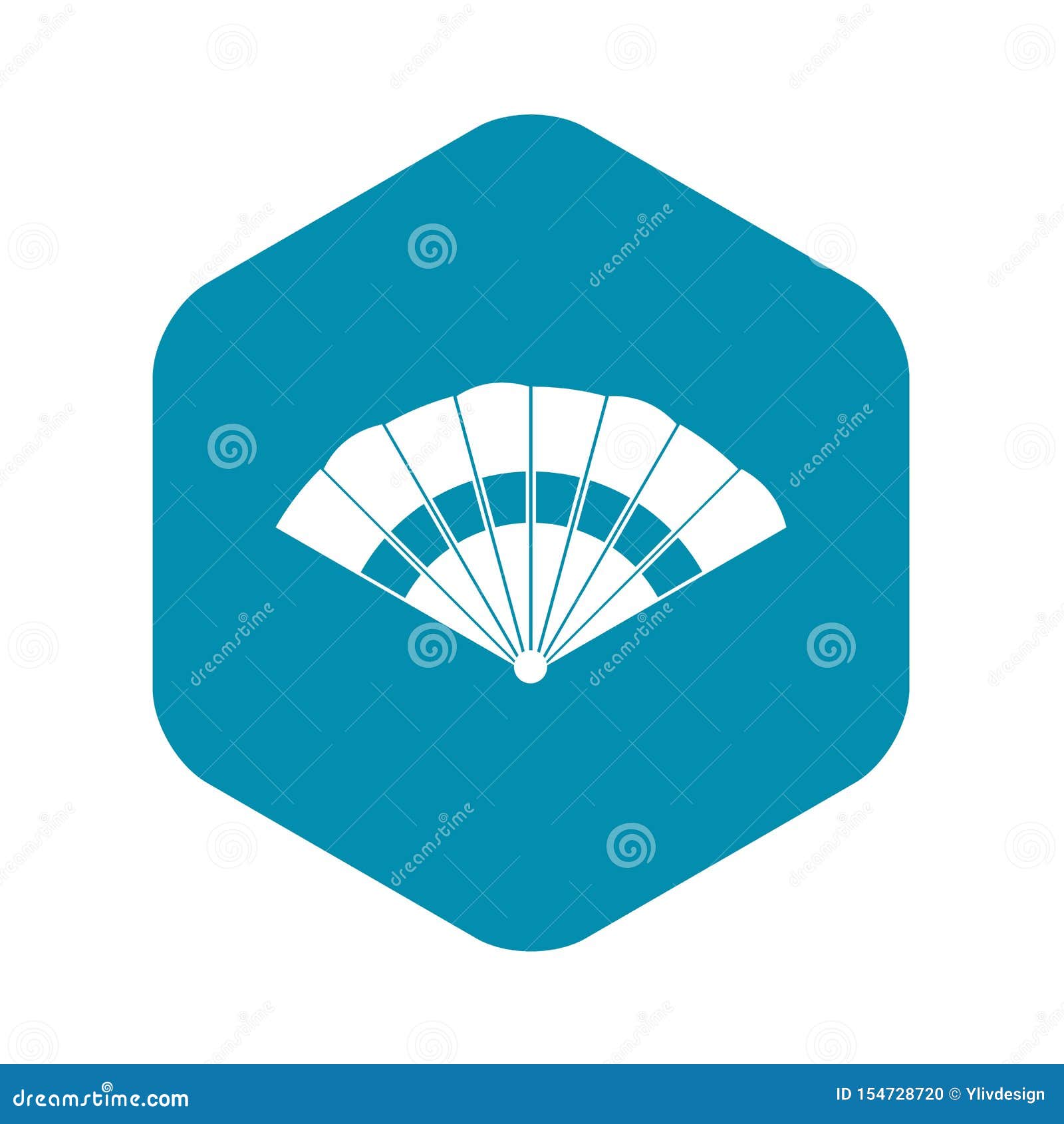 Icono De La Fan, Estilo Simple Ilustración del Vector - Ilustración de ...
