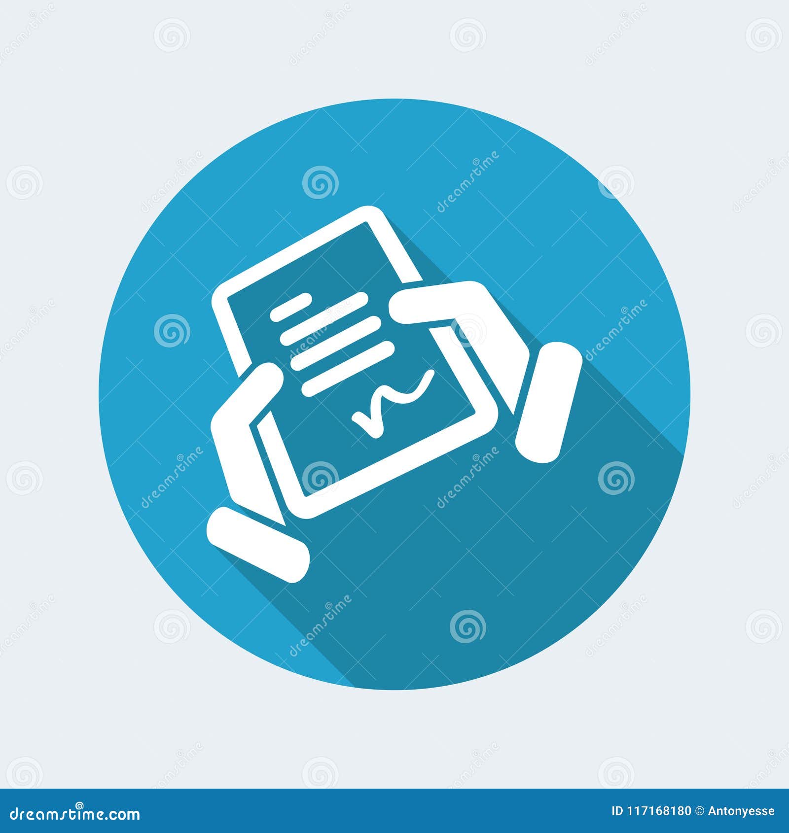 Icono De La Firma Del Documento Ilustración del Vector - Ilustración de ...