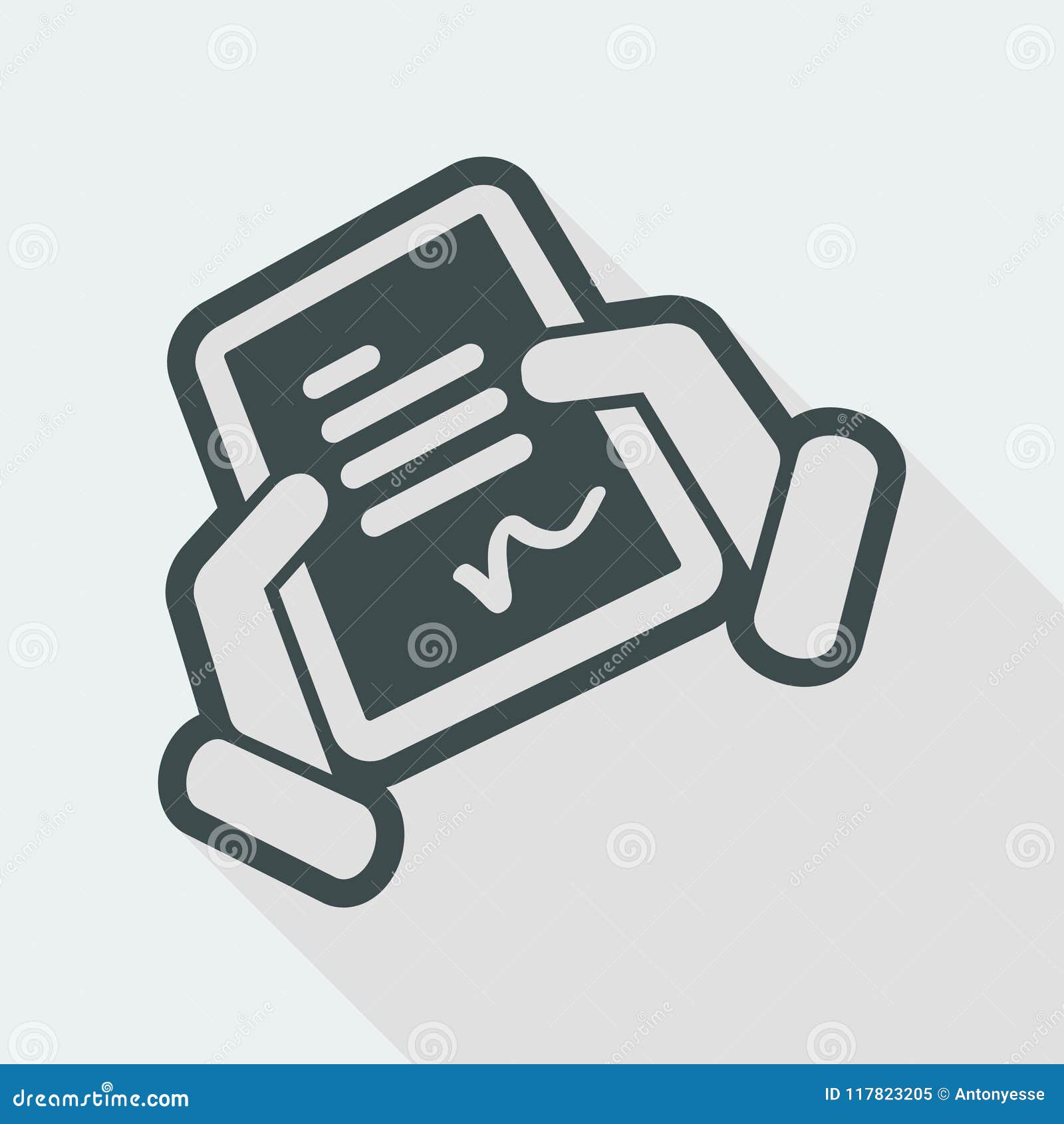 Icono De La Firma Del Documento Ilustración del Vector - Ilustración de ...