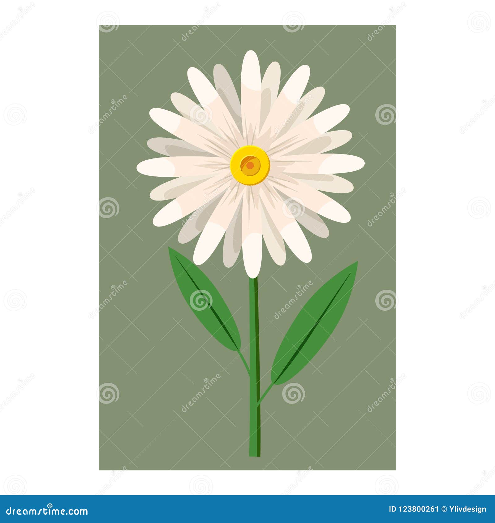 Icono De La Flor, Estilo De La Historieta Stock de ilustración ... Icono De La Flor, Estilo De La Historieta Stock de ilustración ...