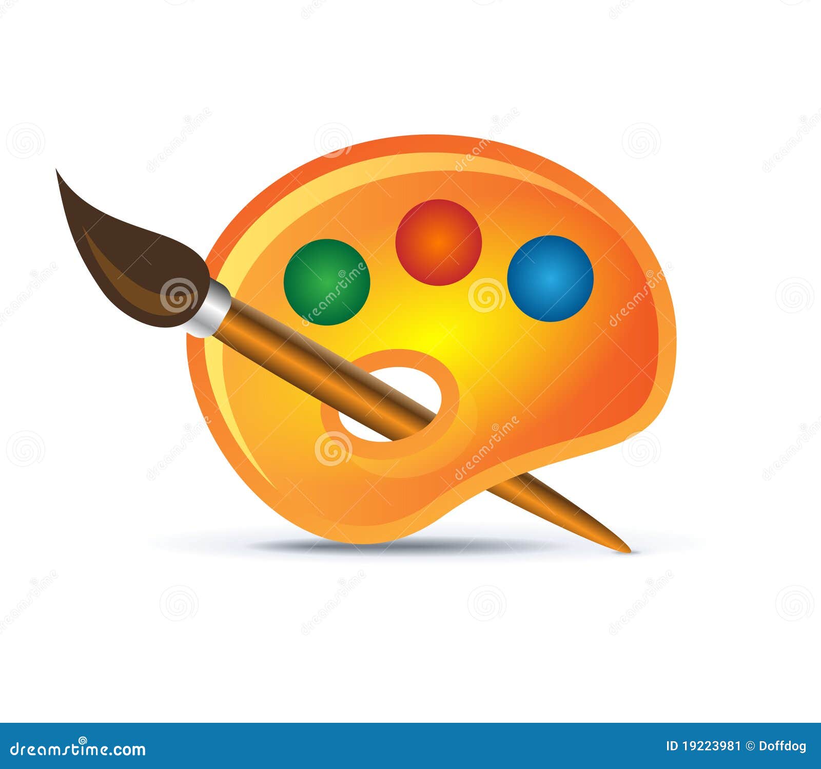 Icono De La Gama De Colores Ilustración del Vector - Ilustración de ...