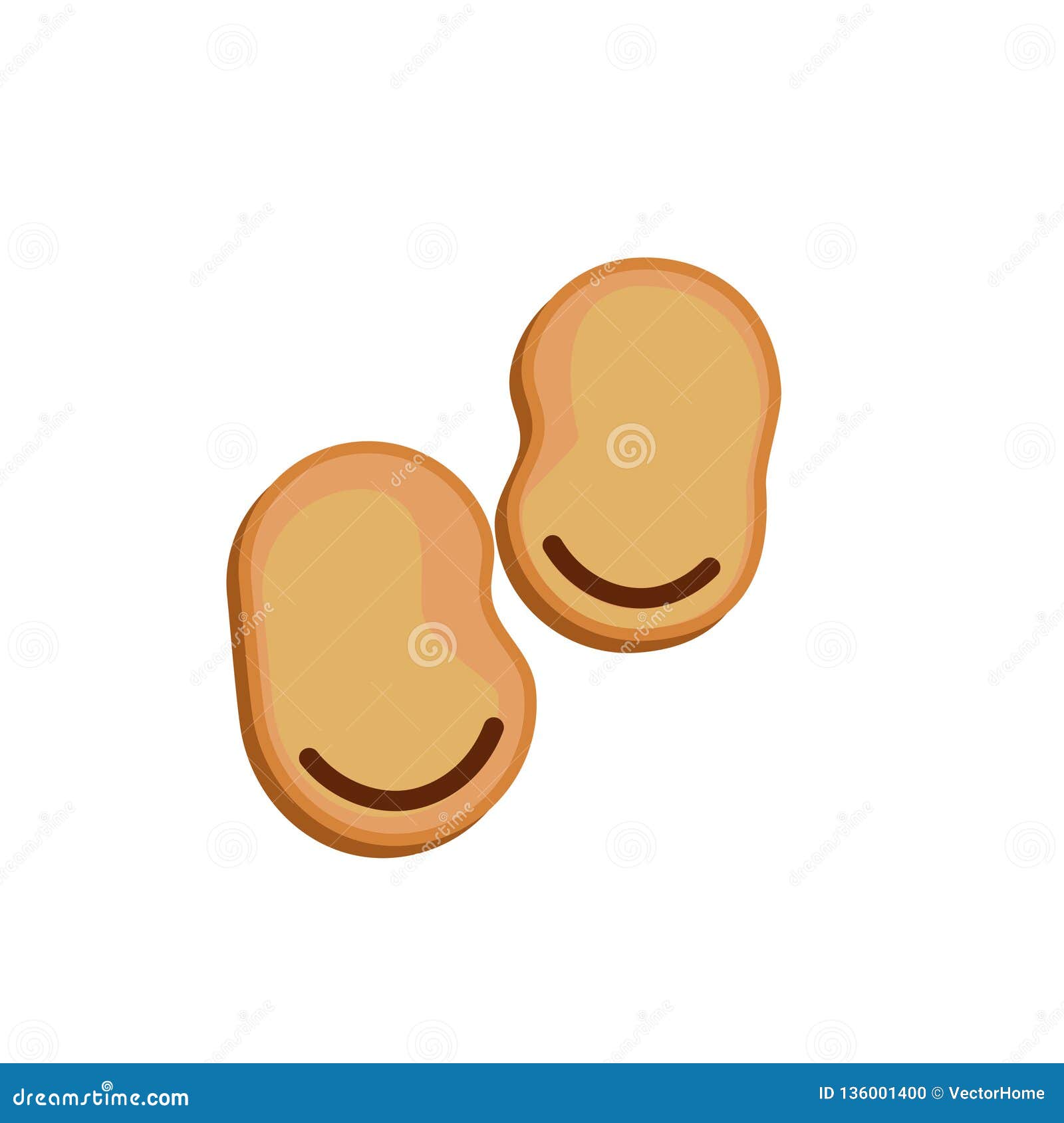 Icono De La Haba, Ejemplo Del Vector Ilustración del Vector ...