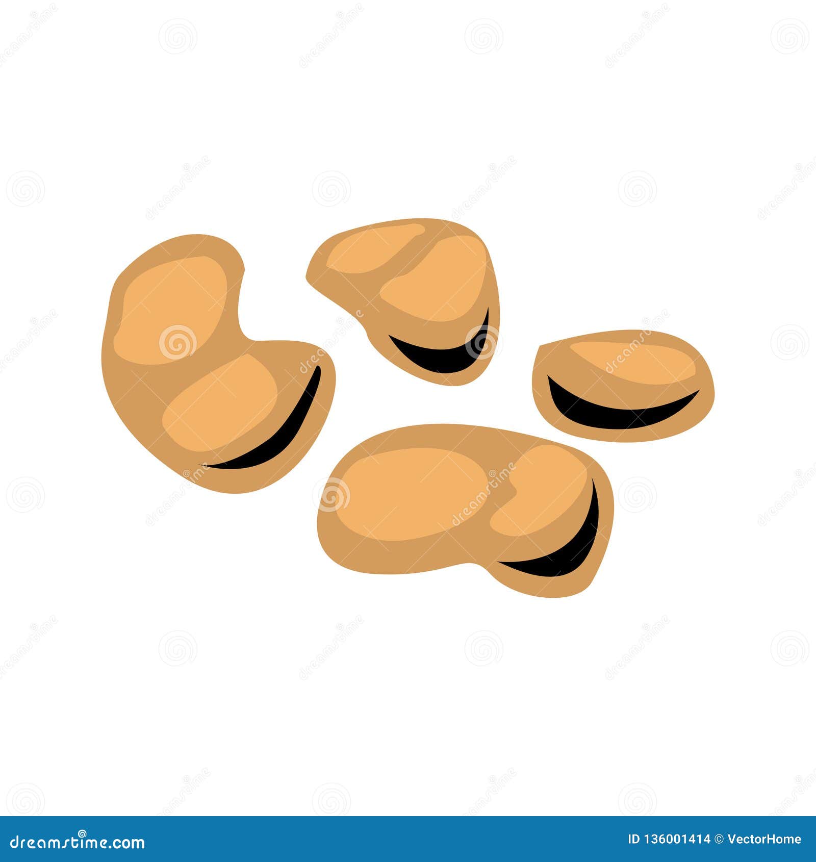 Icono De La Haba, Ejemplo Del Vector Ilustración del Vector ...