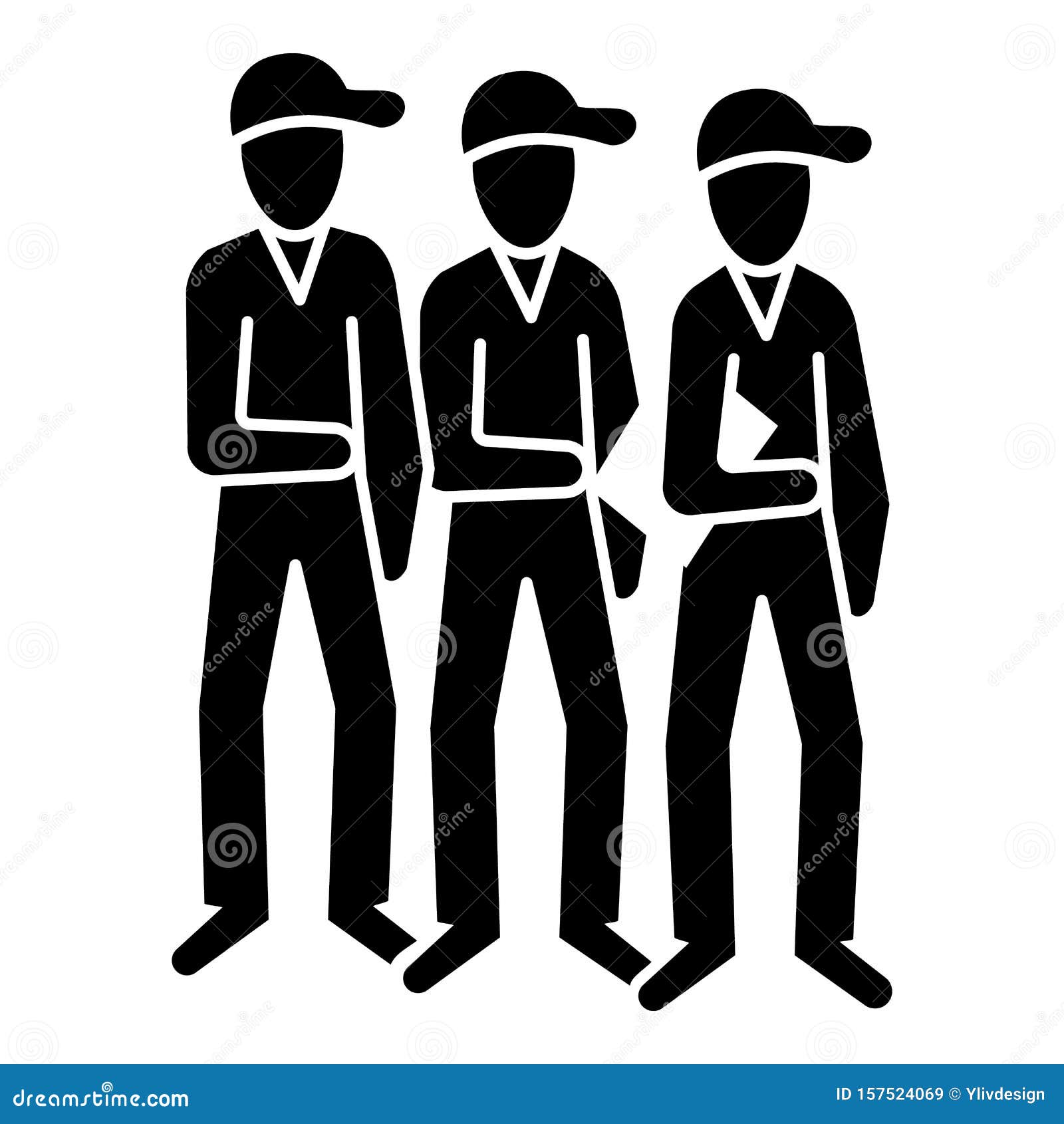 Icono De La Hermandad, Estilo Simple Ilustración del Vector ...