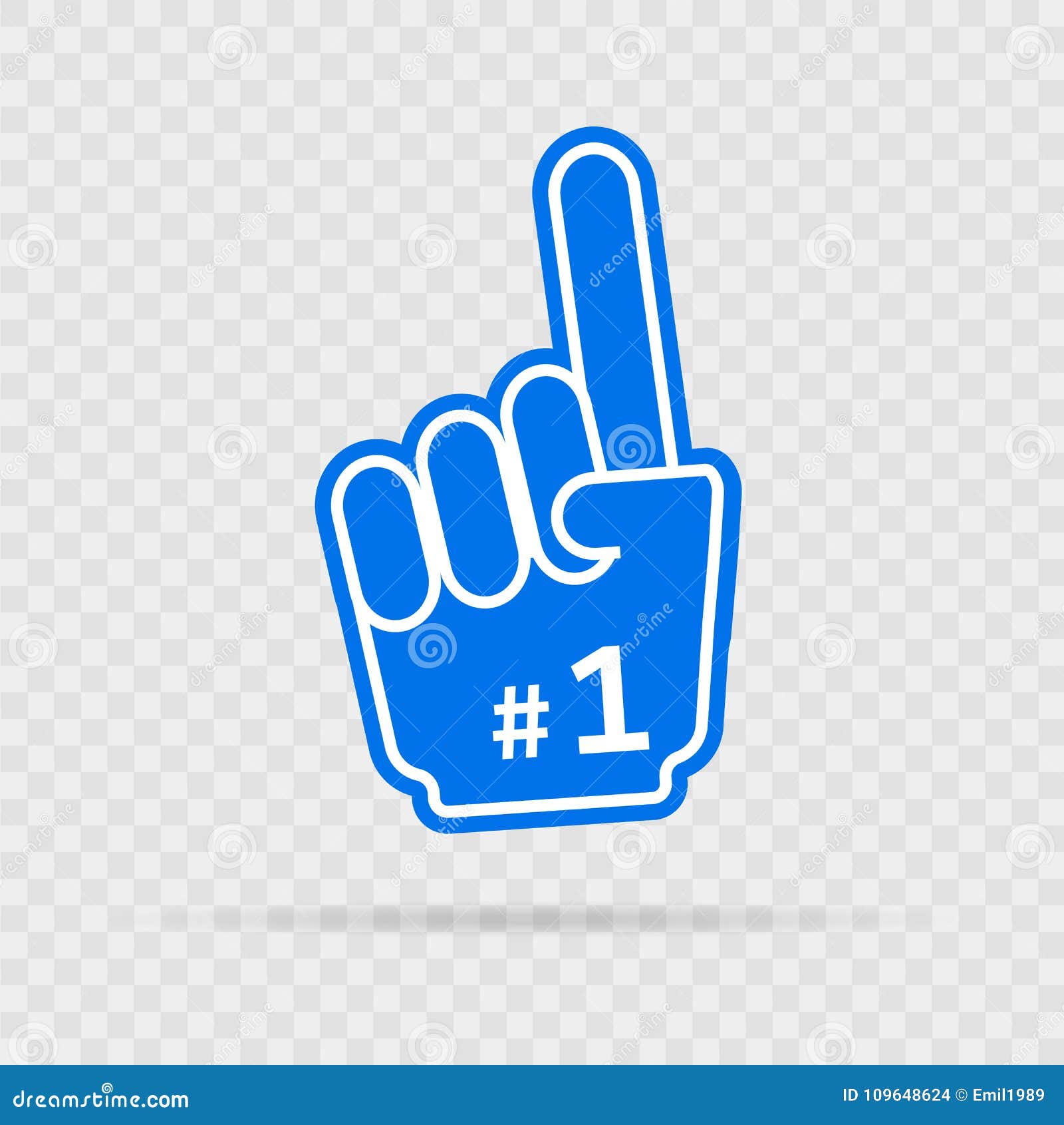 1 icono de la mano stock de ilustración. Ilustración de partidario ...