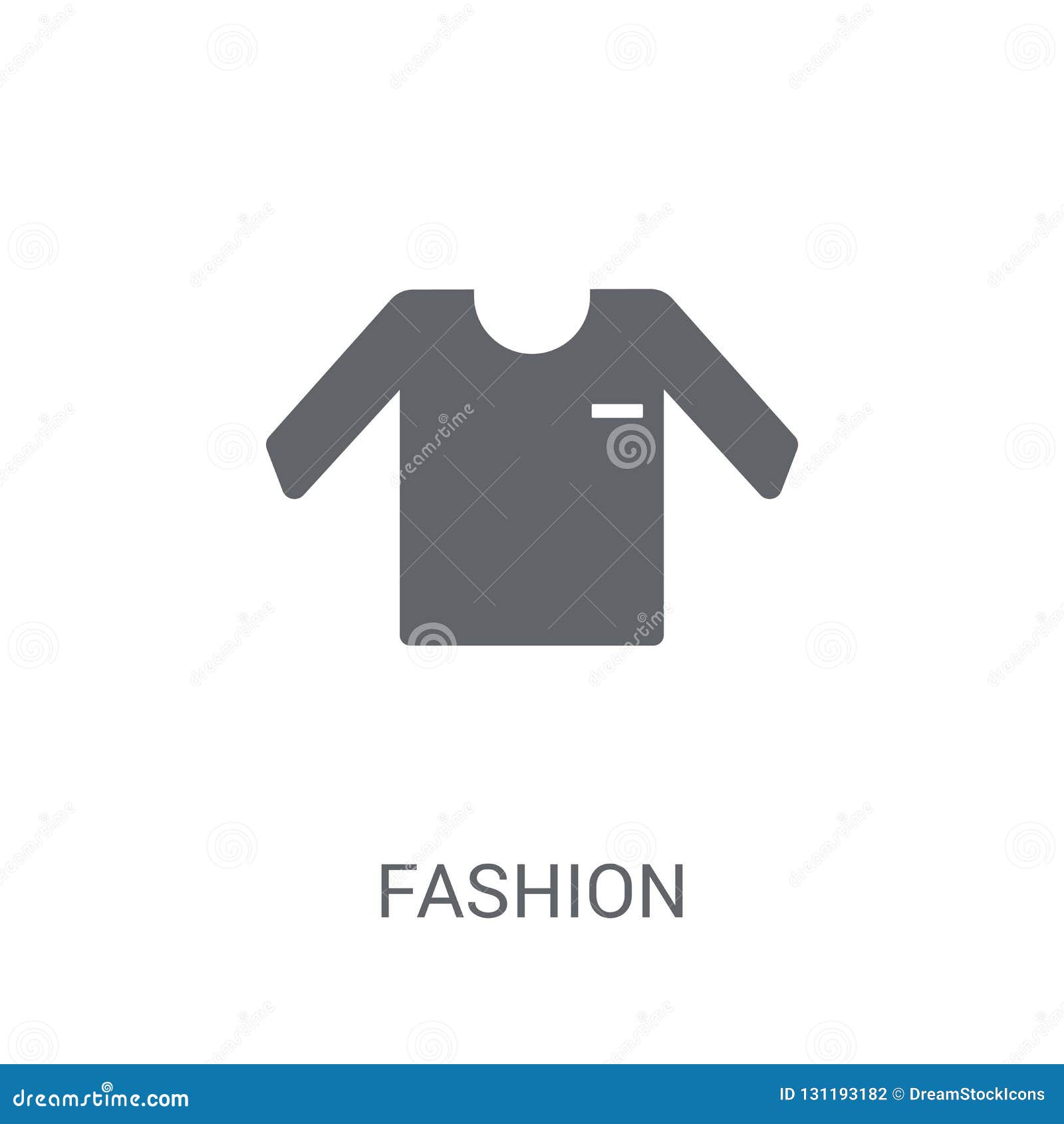 Icono de la moda ilustración del vector. Ilustración de modelo - 131193182