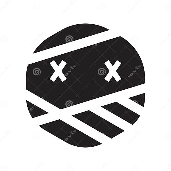 Icono de la momia ilustración del vector. Ilustración de momias - 131168177