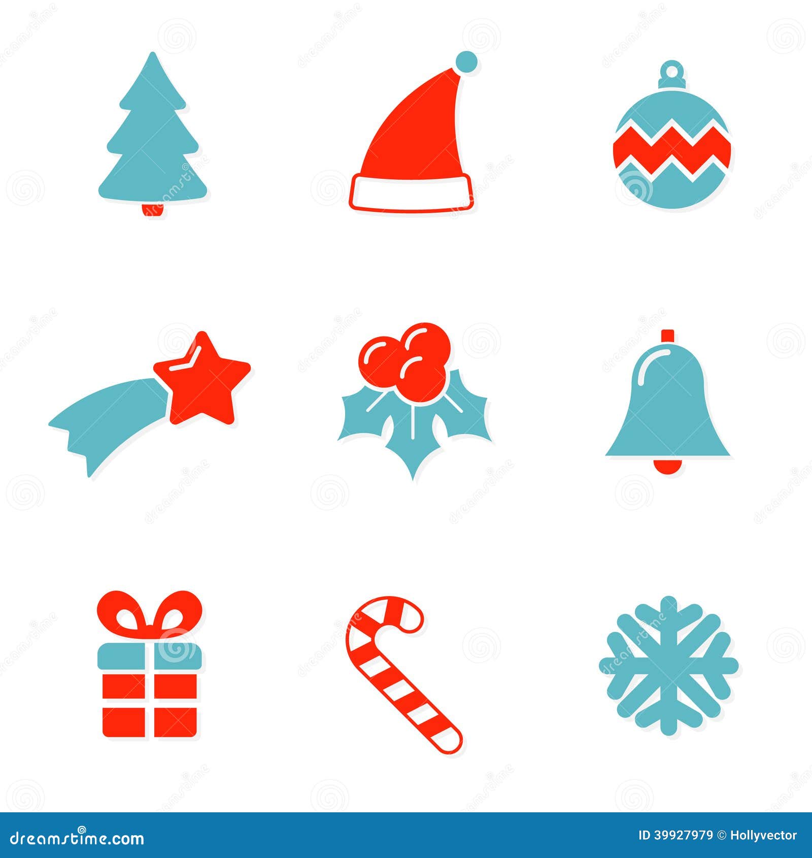 Icono de la Navidad ilustración del vector. Ilustración de santa - 39927979