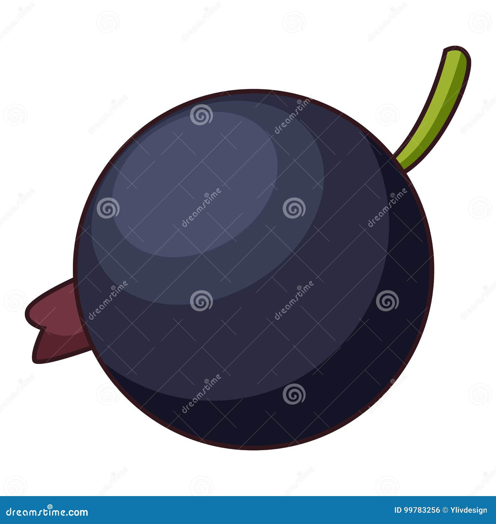 Icono De La Pasa, Estilo De La Historieta Ilustración del Vector ...