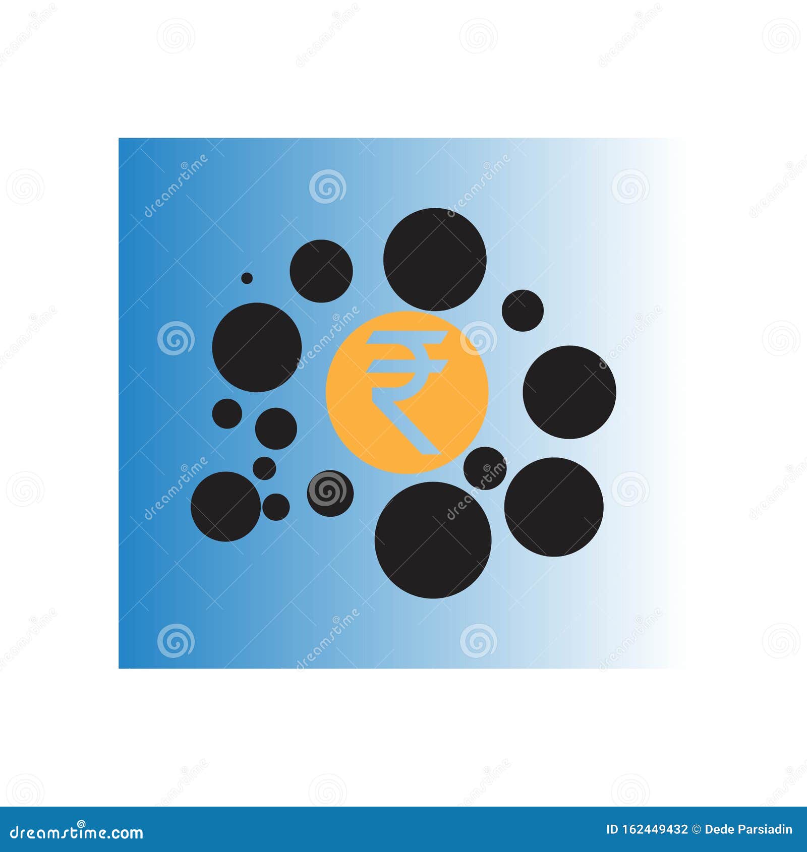 Icono De La Rupia India Signo De Rupia India Vectorial Stock de ...