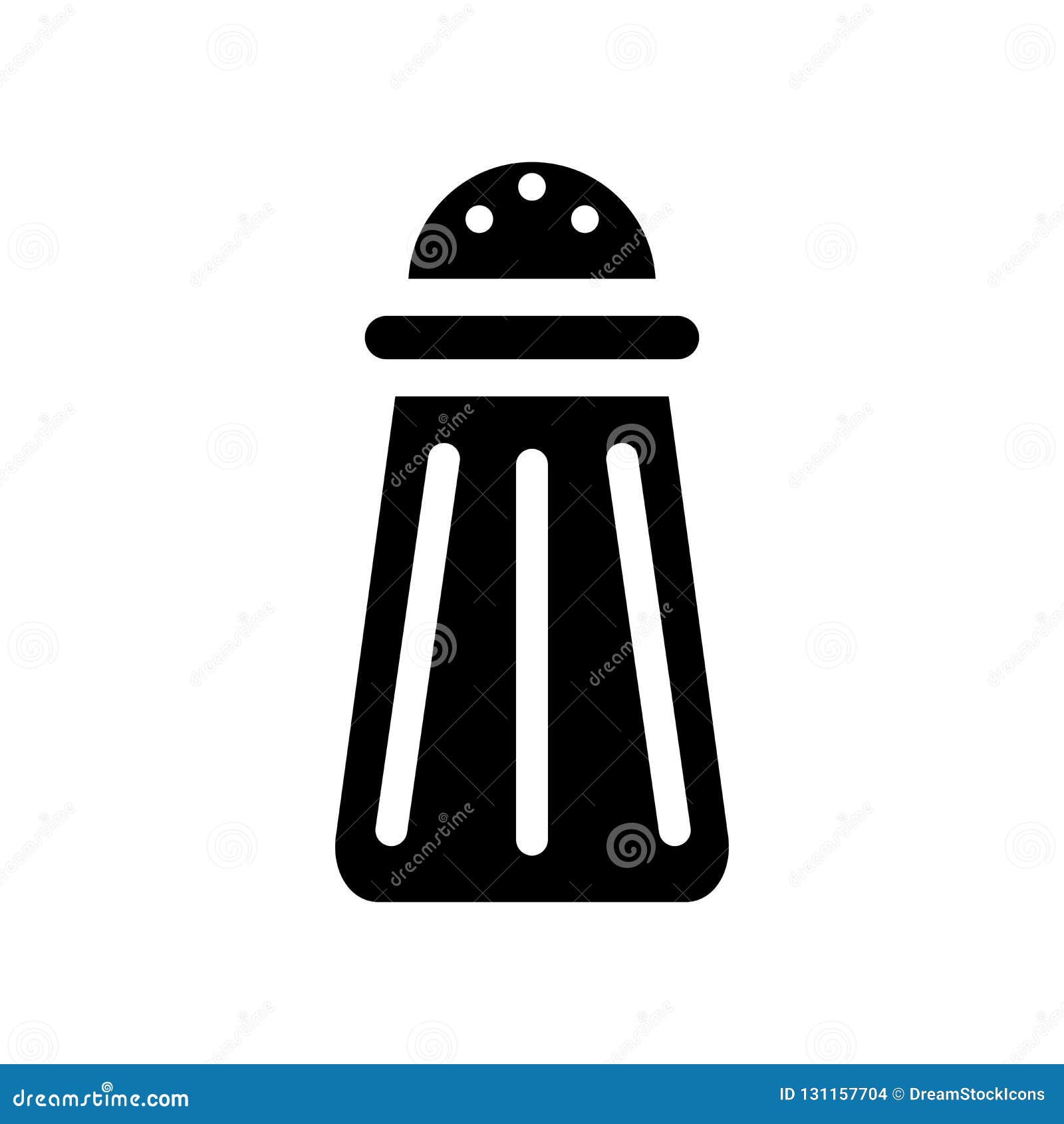 Icono de la sal ilustración del vector. Ilustración de salado - 131157704