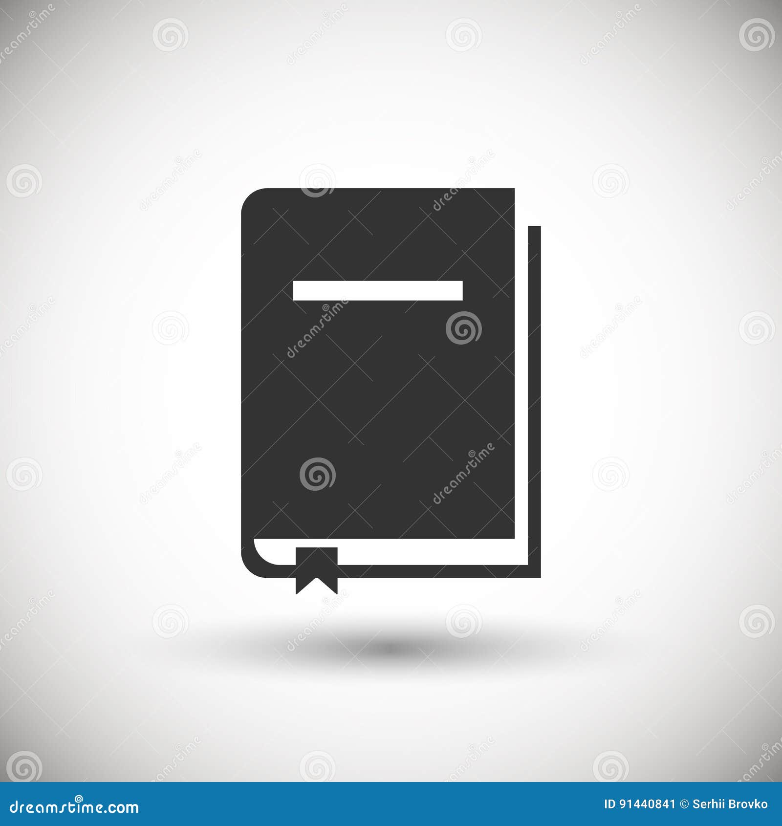 Icono De La Señal Del Libro Ilustración del Vector - Ilustración de ...