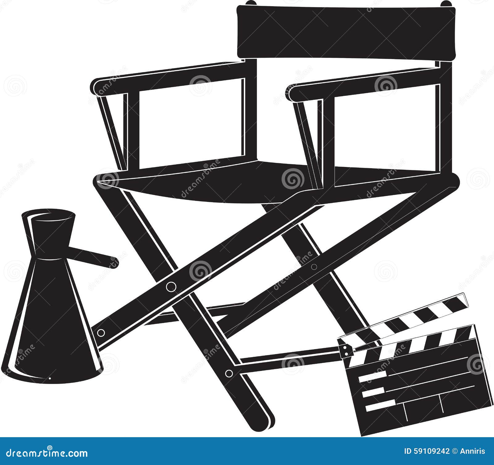 Icono De La Silla Del Director Ilustración del Vector - Ilustración de ...