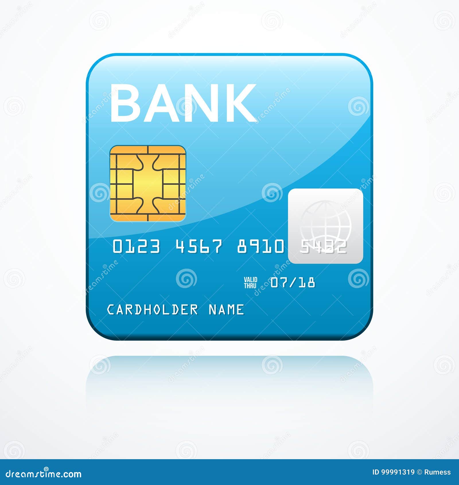 Icono De La Tarjeta De Banco Ilustración del Vector - Ilustración de ...