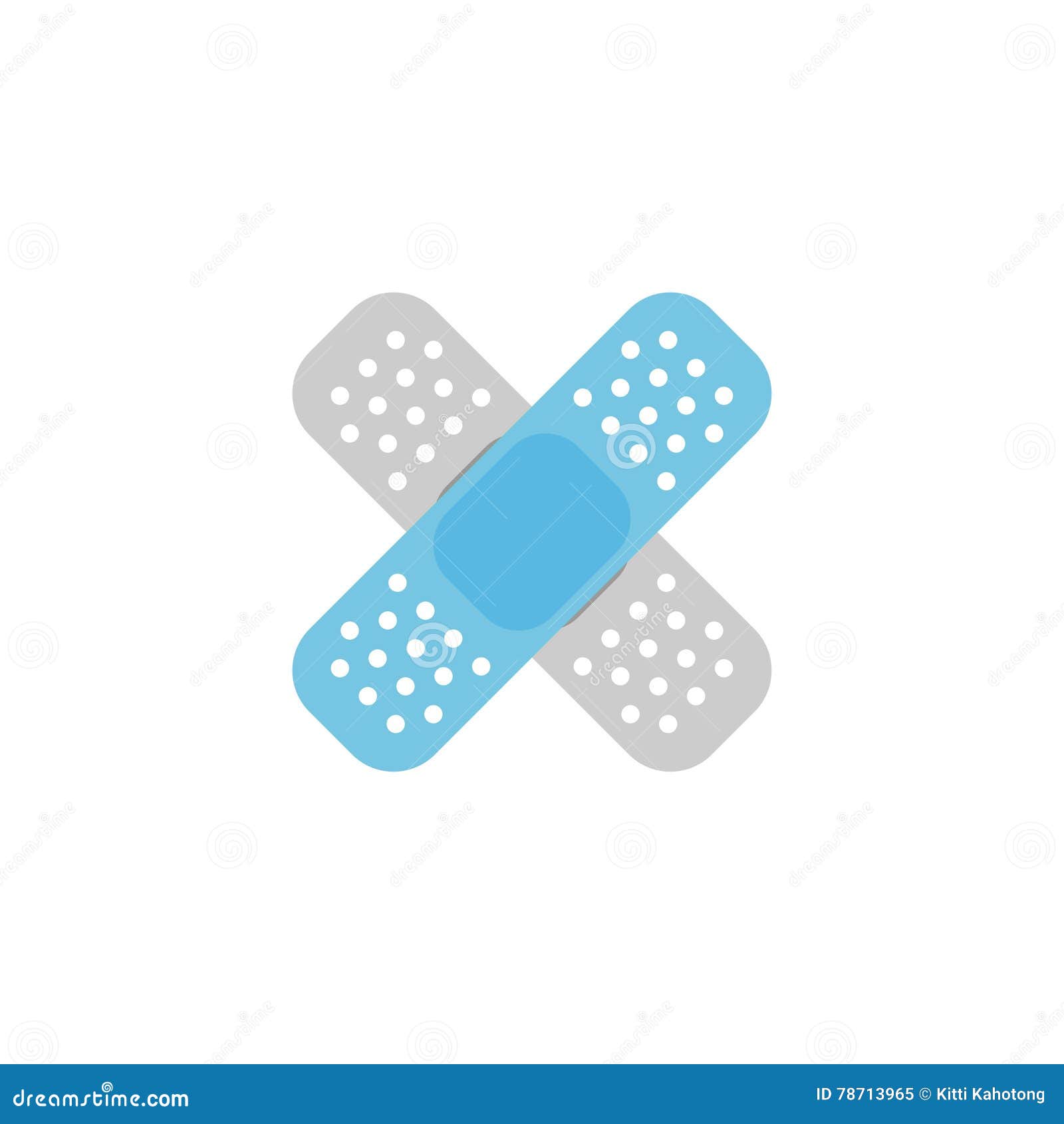 Icono de la tirita ilustración del vector. Ilustración de primero ...