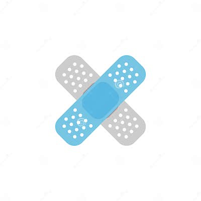 Icono de la tirita ilustración del vector. Ilustración de primero ...