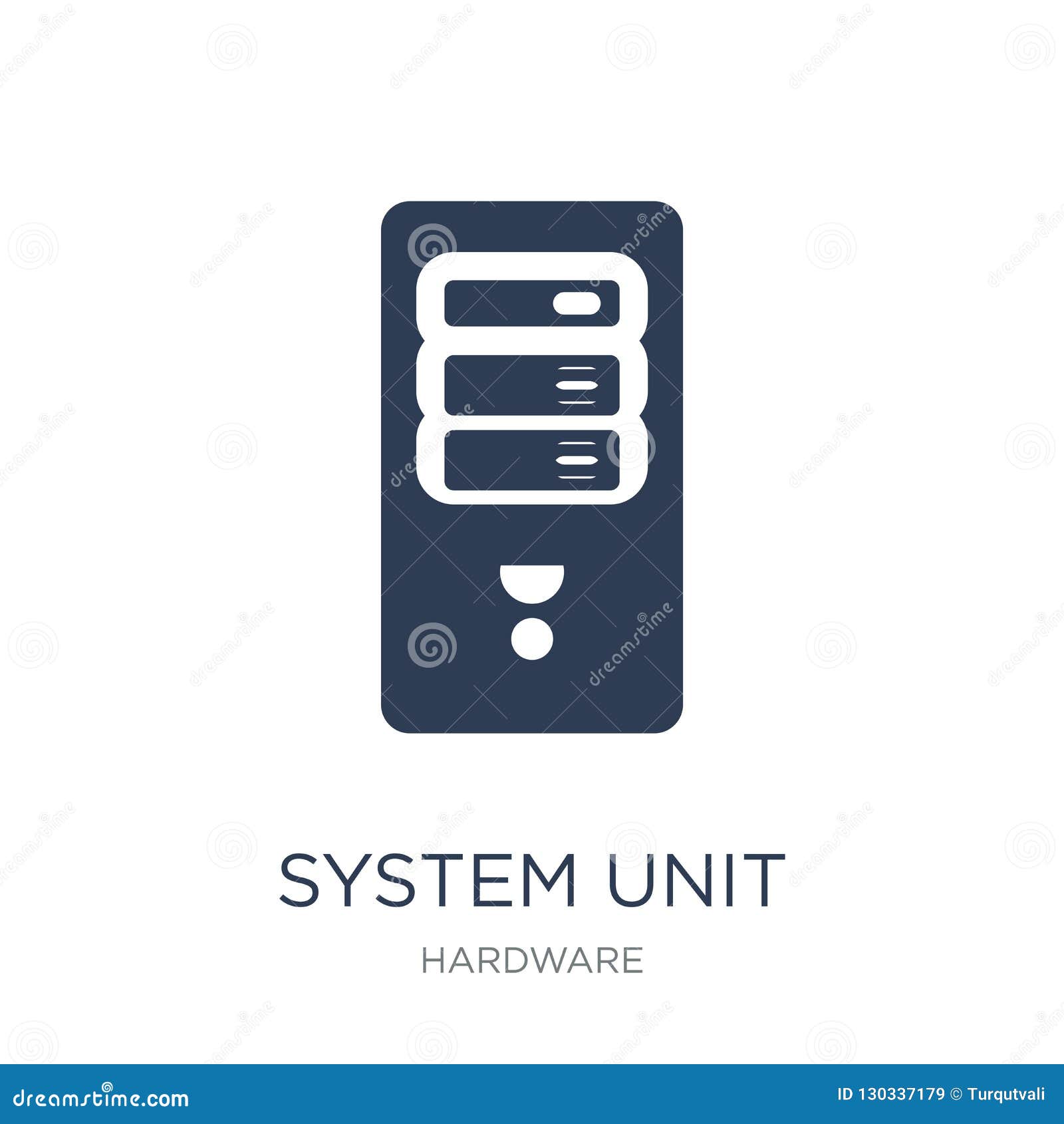 Icono De La Unidad De Sistema Ilustración del Vector - Ilustración de ...