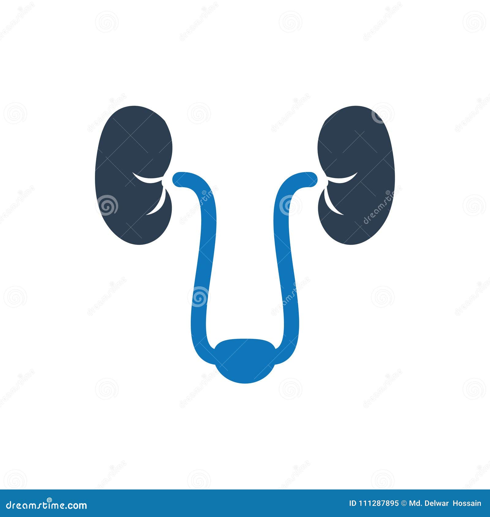 Icono de la urología ilustración del vector. Ilustración de icono ...