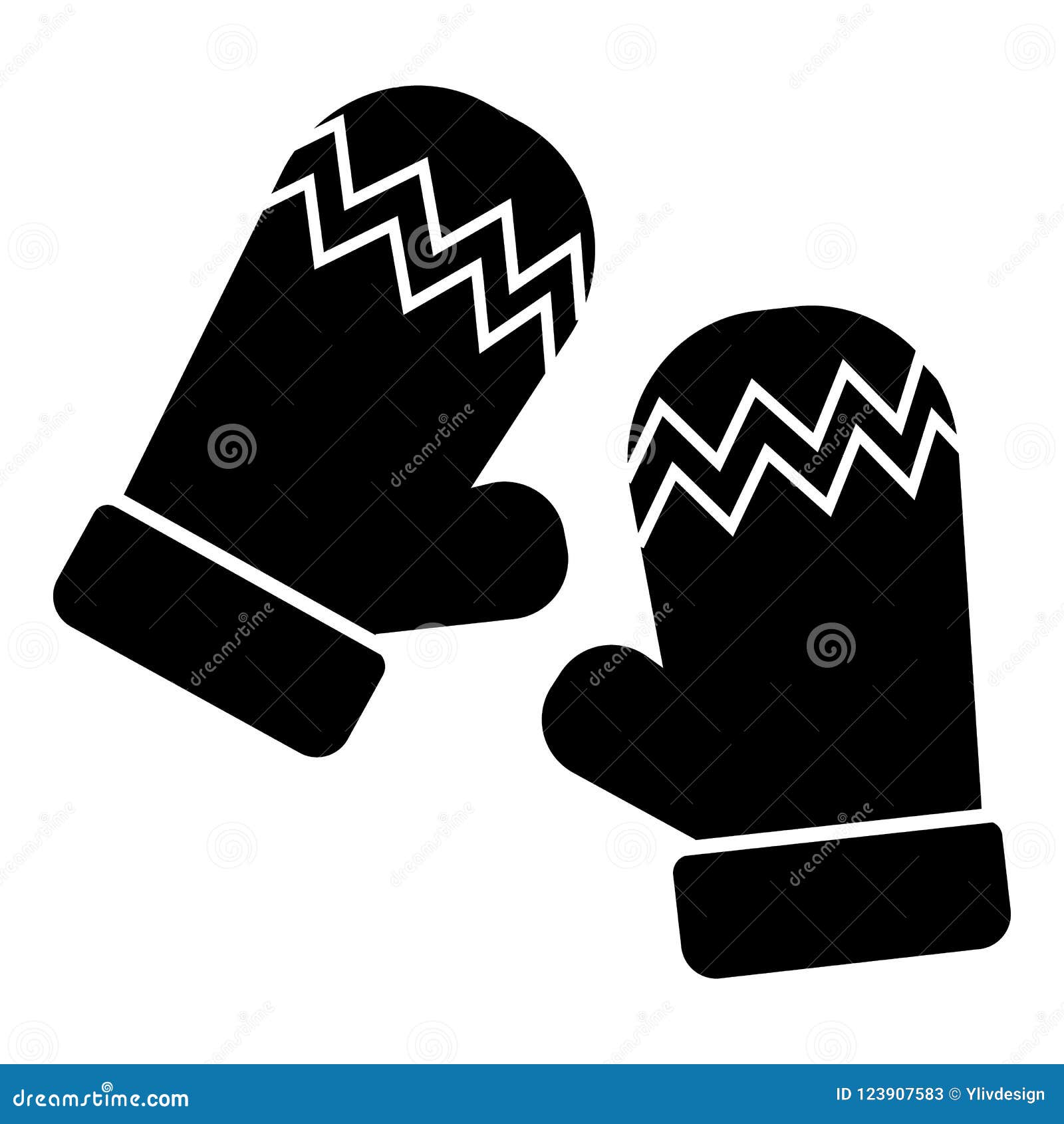 Icono De Las Manoplas, Estilo Simple Stock de ilustración - Ilustración ...