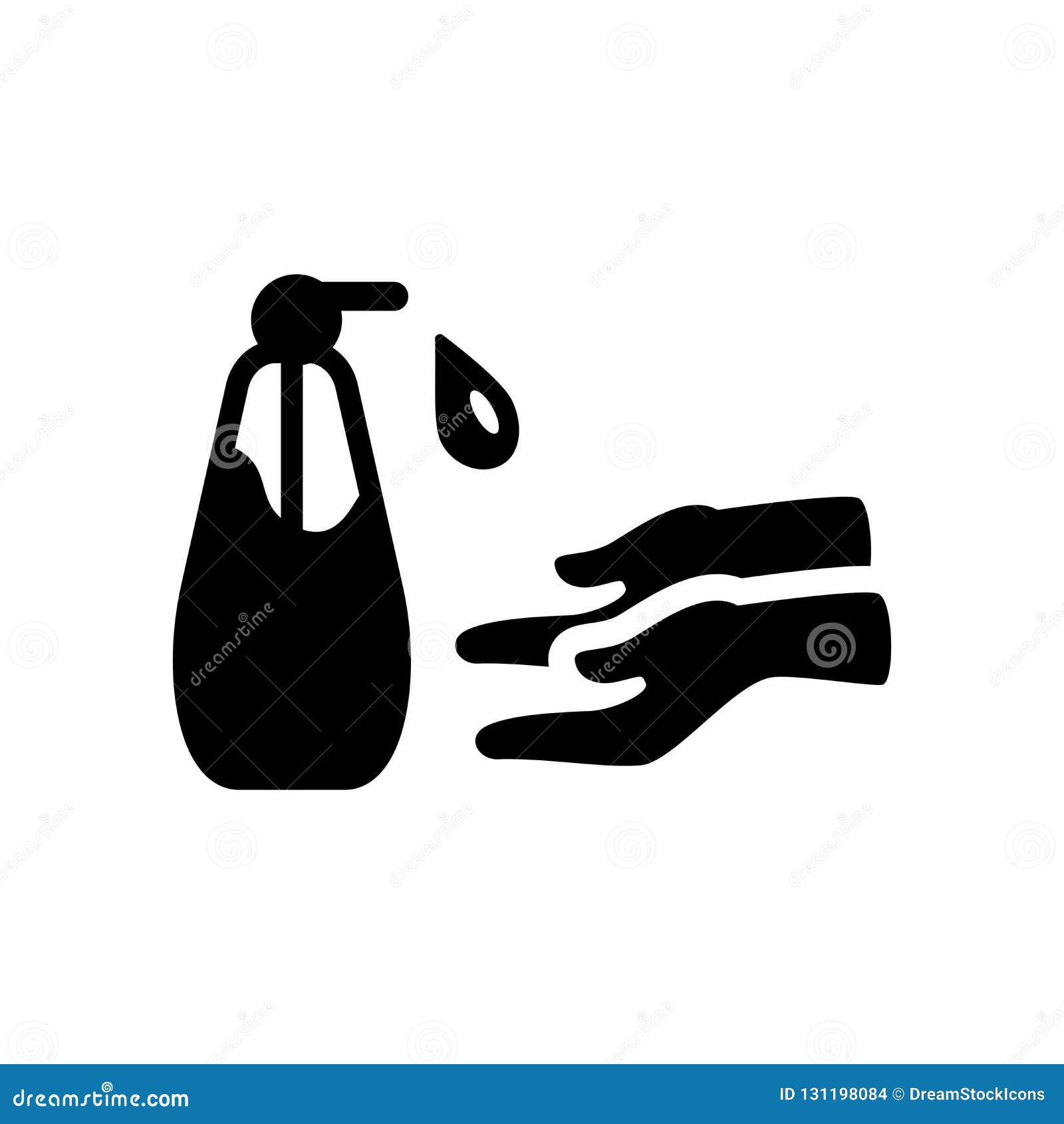 Icono De Las Manos Que Se Lava Ilustración del Vector - Ilustración de ...