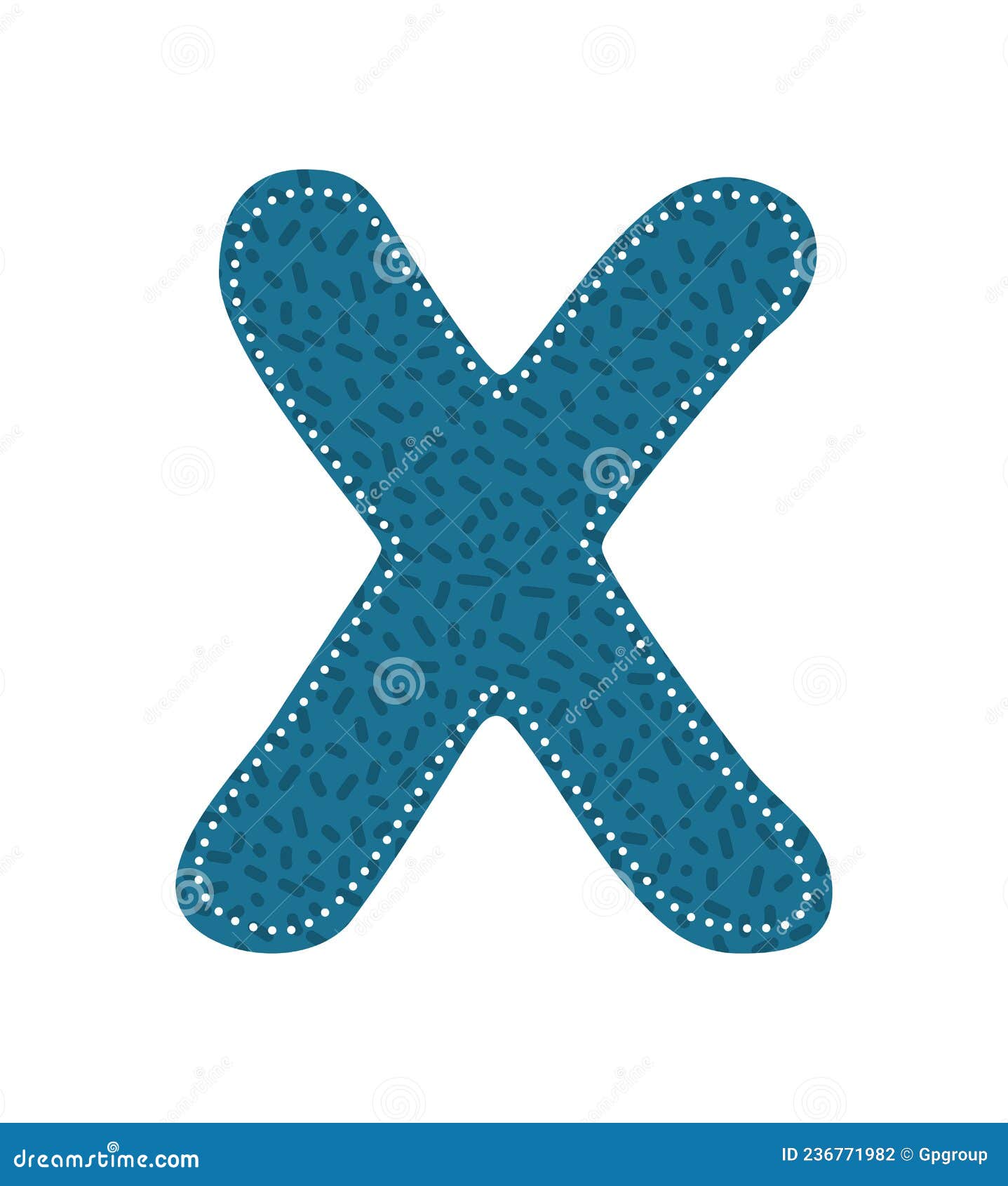 Icono de letra x ilustración del vector. Ilustración de escuela - 236771982