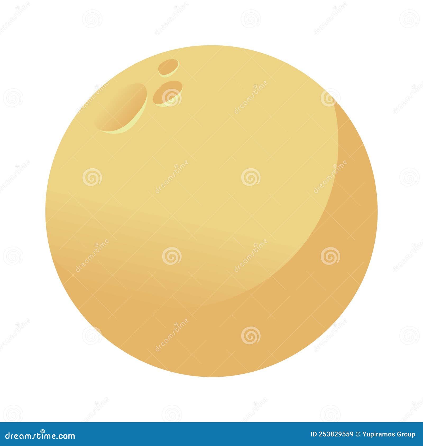 Icono de luna llena ilustración del vector. Ilustración de completo ...