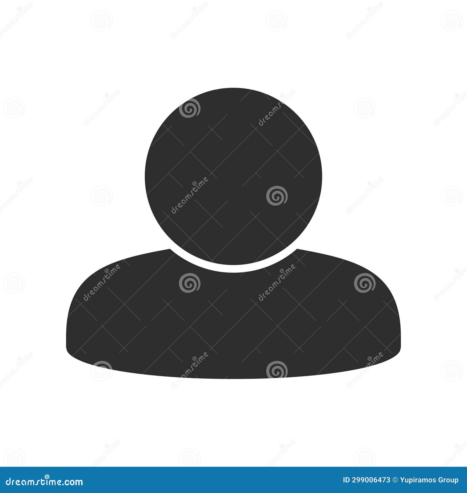 Icono de man silhouette ilustración del vector. Ilustración de silueta - 299006473