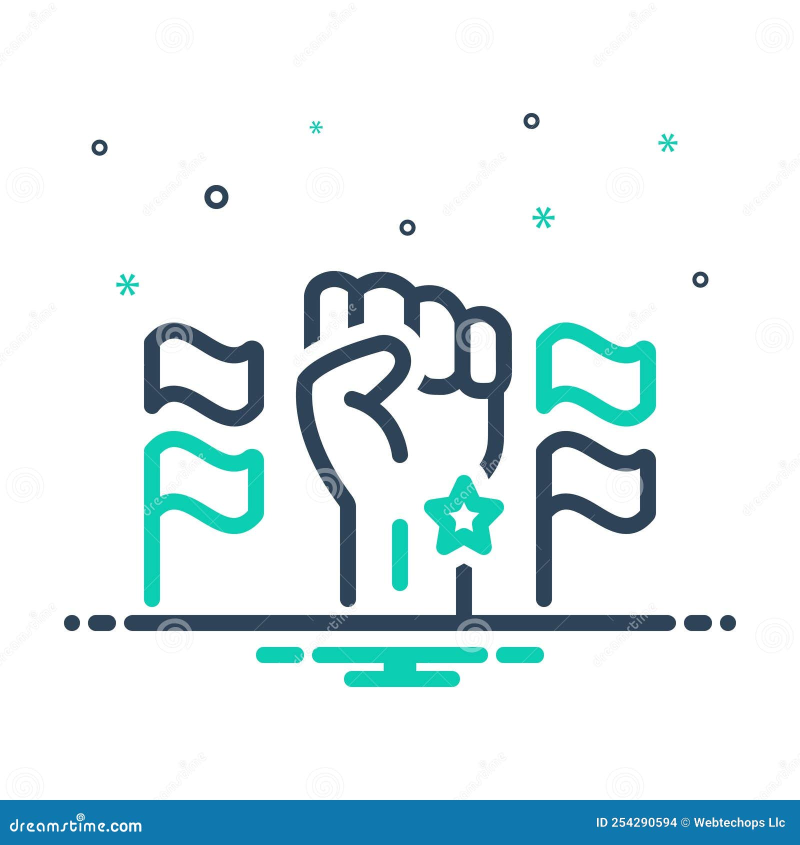 Icono De Mezcla De Libertad De Orgullo Y Honor Ilustración del Vector ... Icono De Mezcla De Libertad De Orgullo Y Honor Ilustración del Vector ...