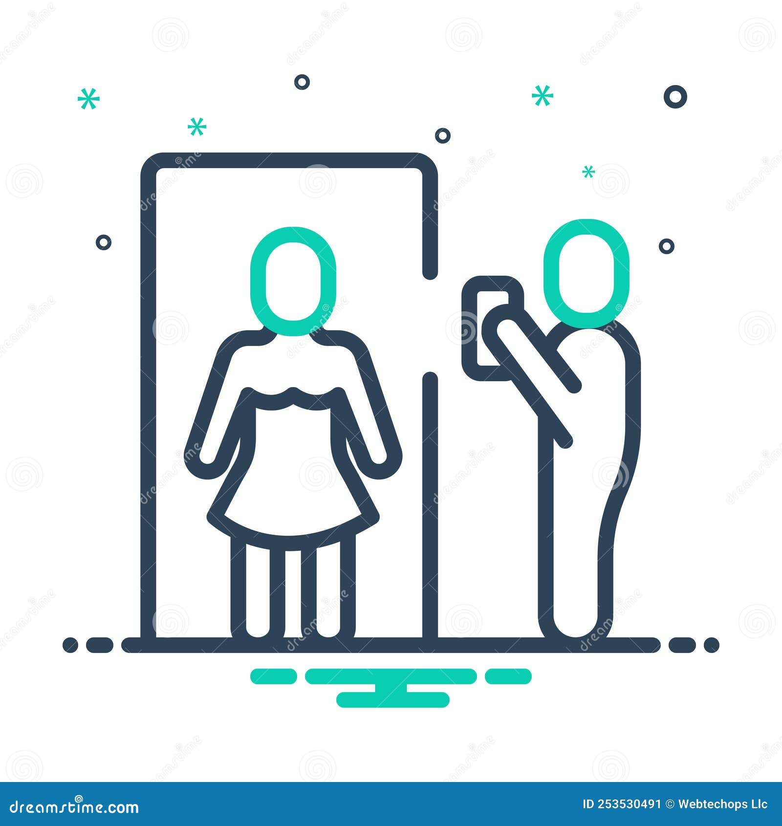 Icono De Mezcla Para El Mirador Y Espectador De Voyuer Ilustración del ... Icono De Mezcla Para El Mirador Y Espectador De Voyuer Ilustración del ...