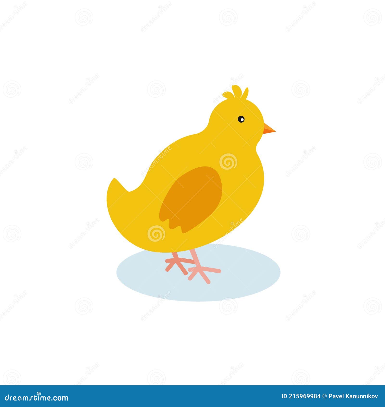Icono De Pollo Estilo Plano Sobre Fondo Blanco Ilustración del Vector ...