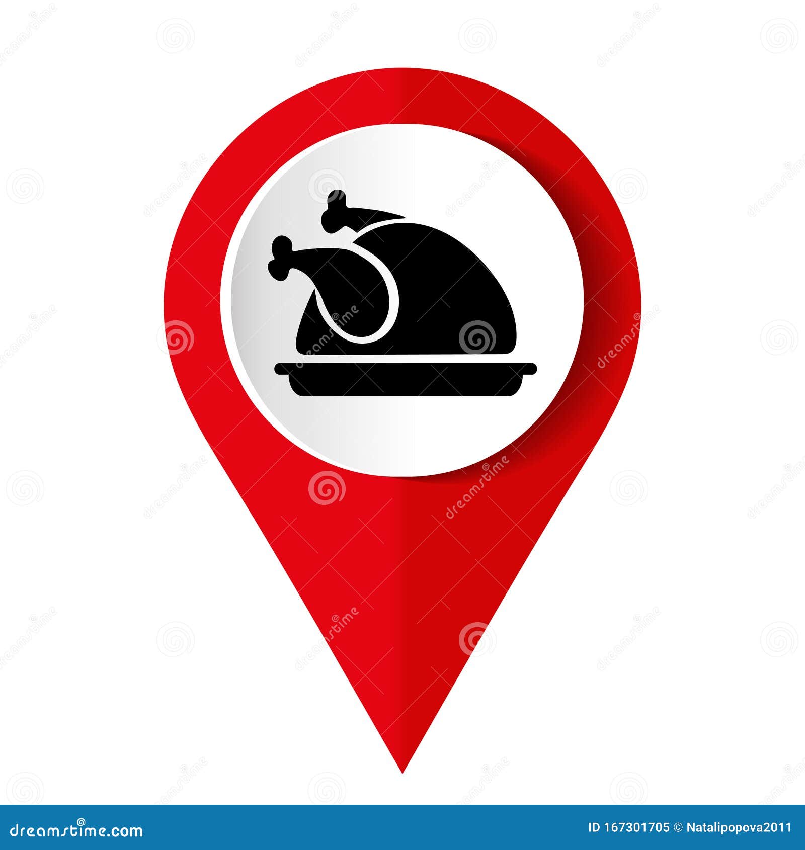 Icono De Pollo, Vectorial De Plato De Pollo, Vector De Pollo, Pollo En ...